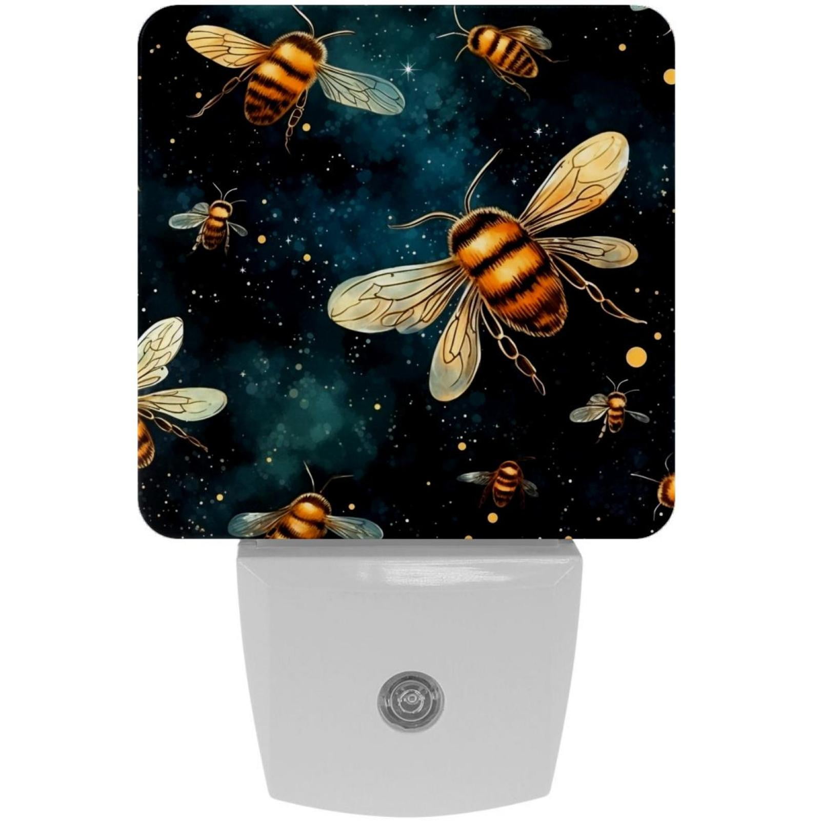 Starry Bee LED Square Night Lights - Stylish and Functional Nightlight ...