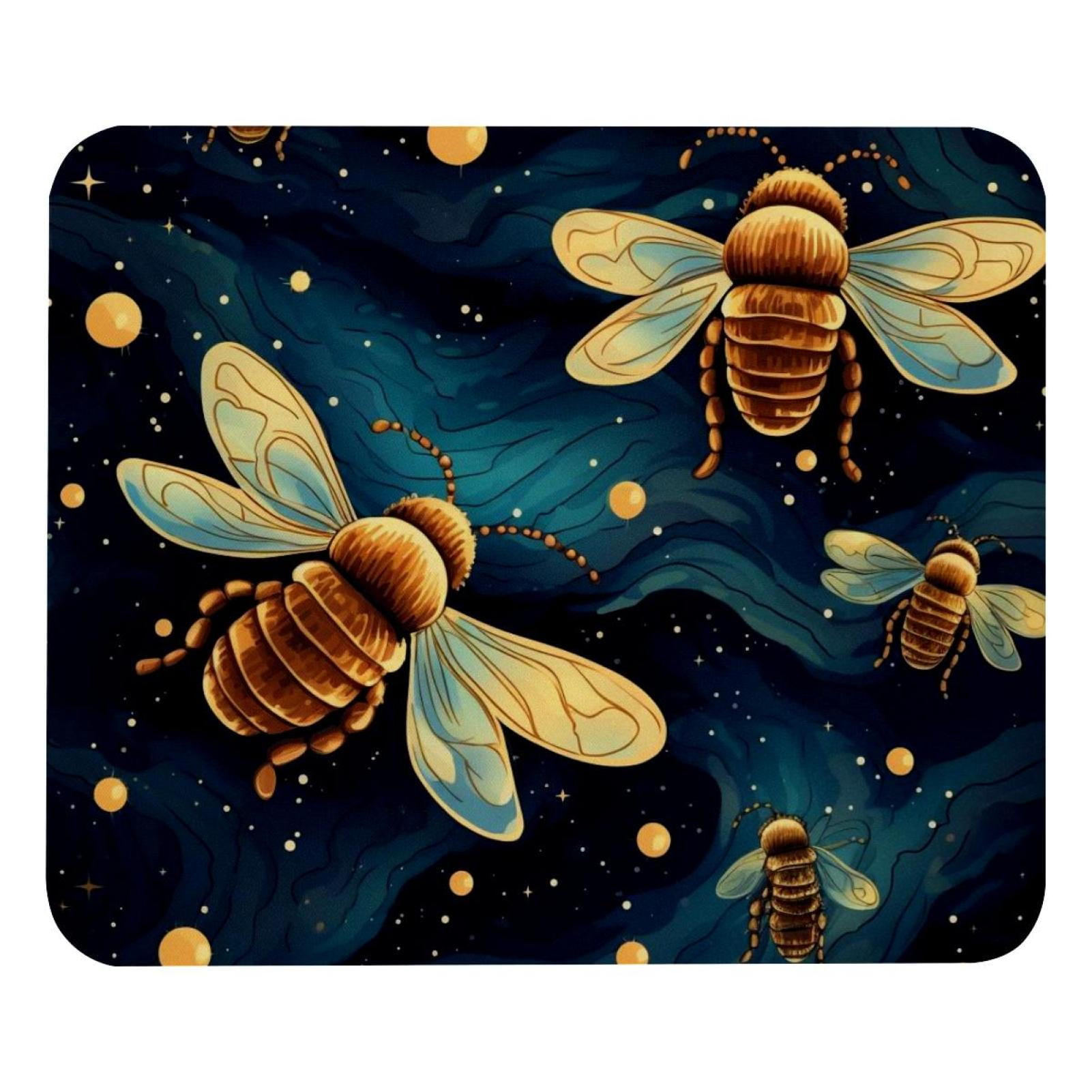 Starry Bee Mouse Pad for Wireless Mouse Home Office Desk Laptop with ...