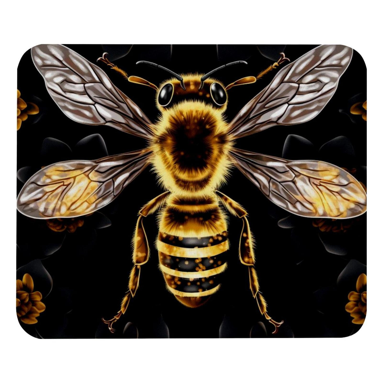 Starry Bee Mouse Pad for Wireless Mouse Home Office Desk Laptop with ...