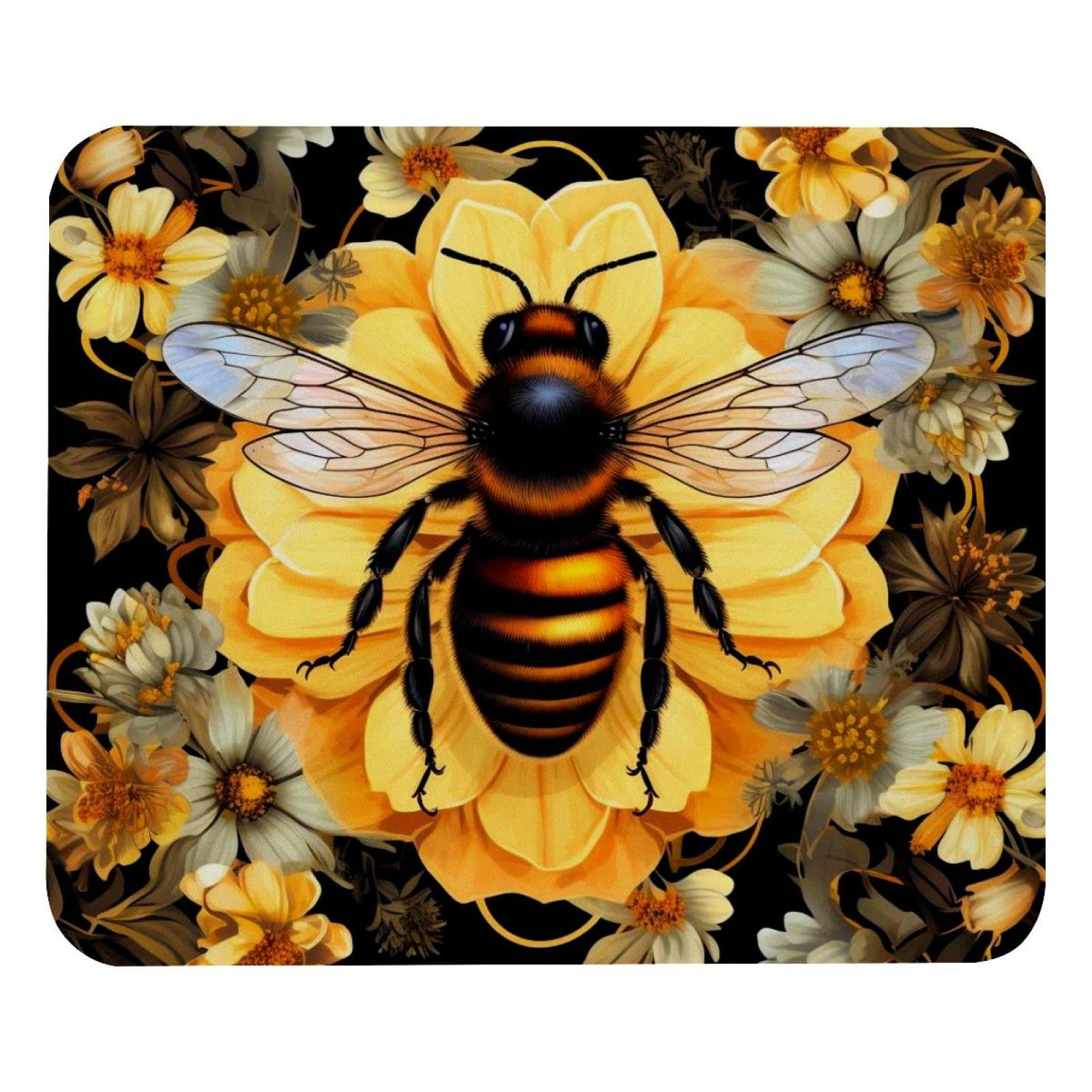 Starry Bee Mouse Pad for Wireless Mouse Home Office Desk Laptop with ...