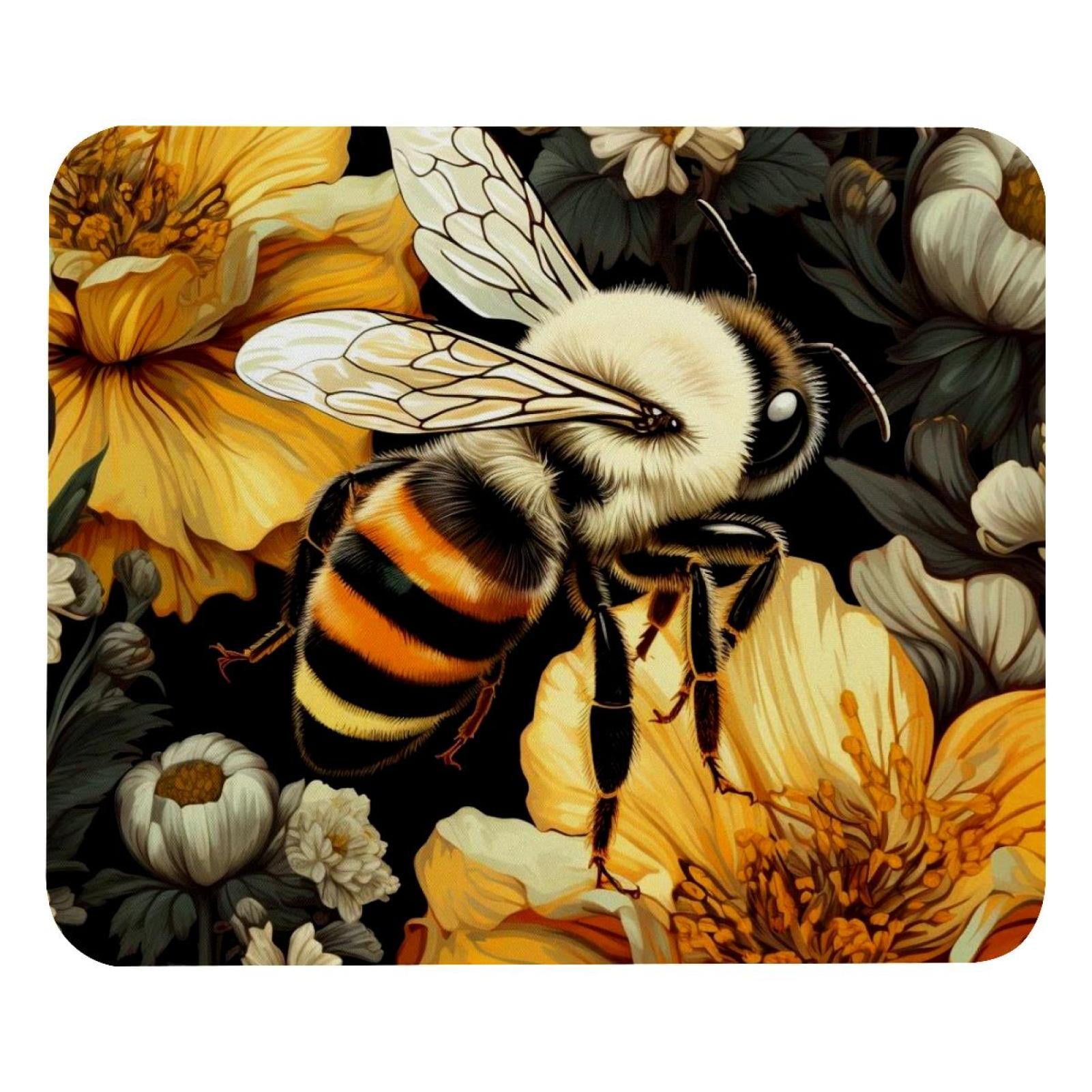 Starry Bee Mouse Pad for Wireless Mouse Home Office Desk Laptop with ...