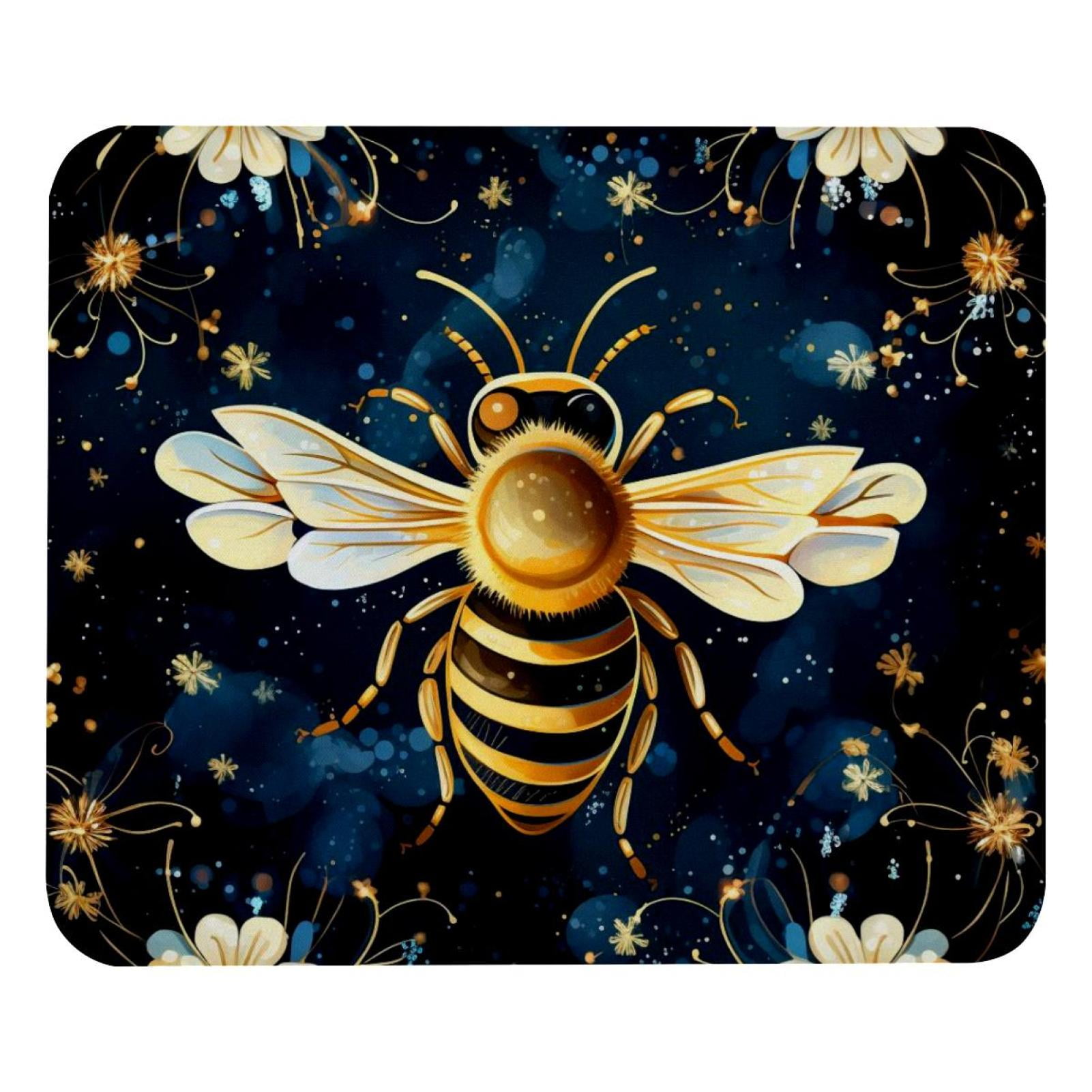 Starry Bee Mouse Pad for Wireless Mouse Home Office Desk Laptop with ...