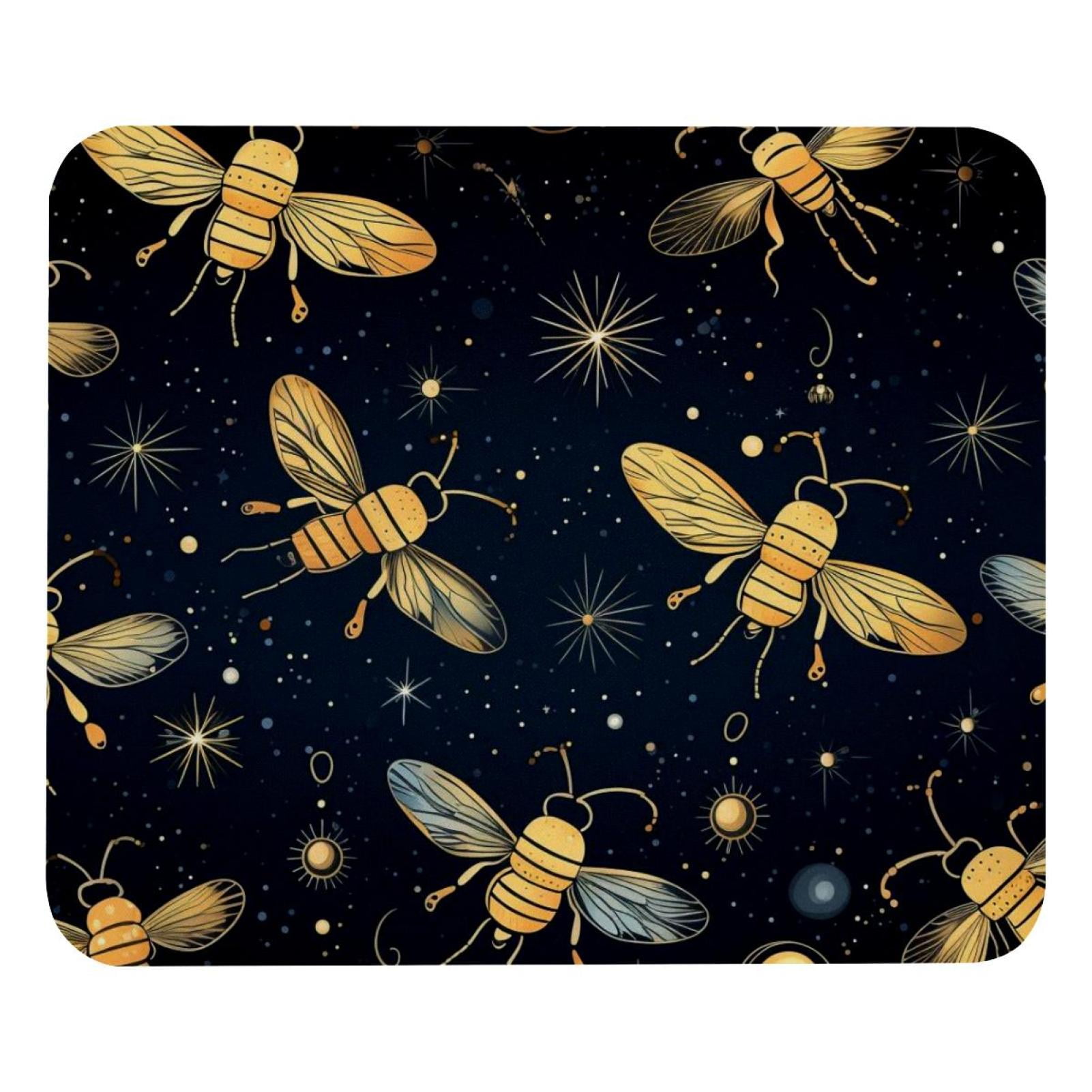 Starry Bee Mouse Pad for Wireless Mouse Home Office Desk Laptop with ...