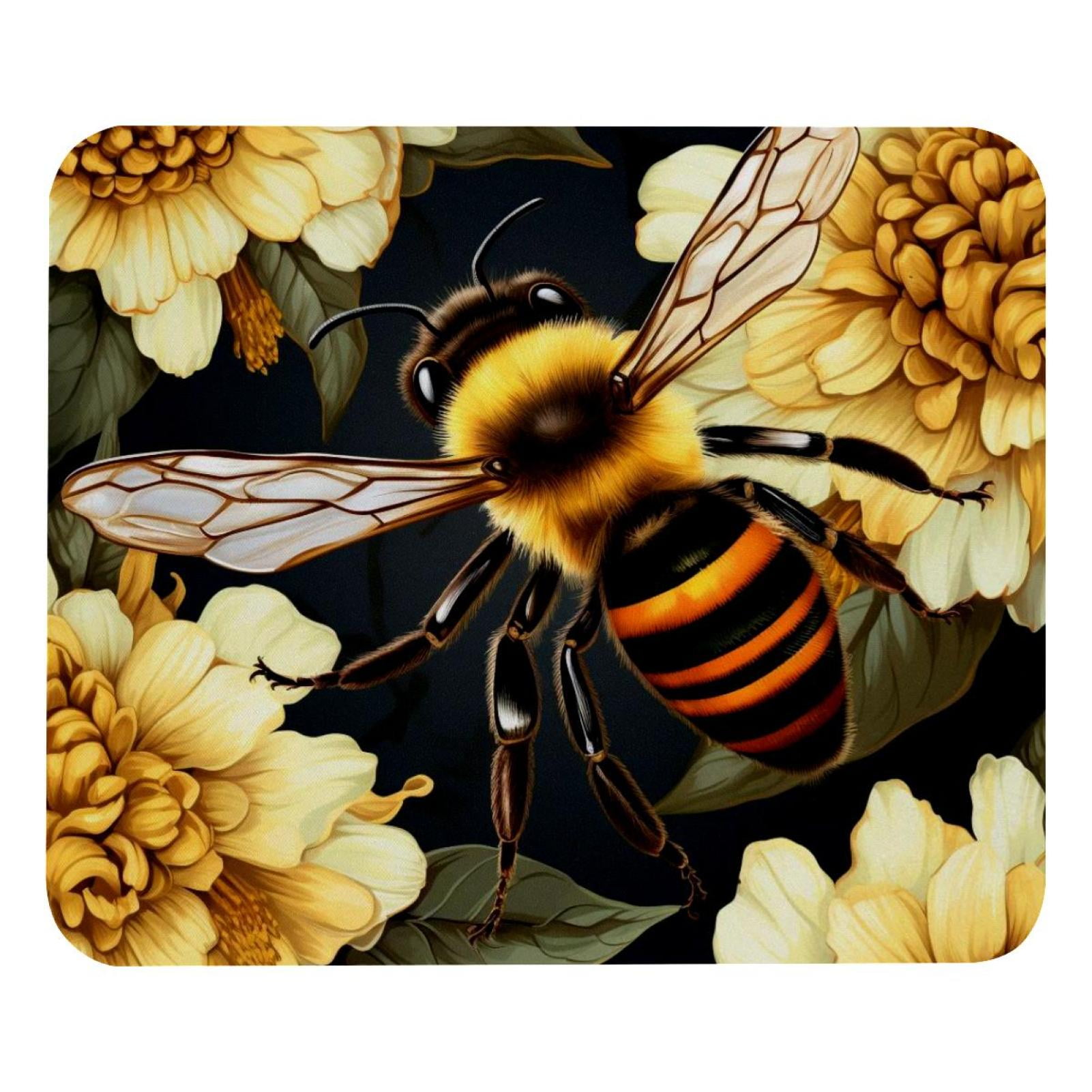 Starry Bee Mouse Pad for Wireless Mouse Home Office Desk Laptop with ...