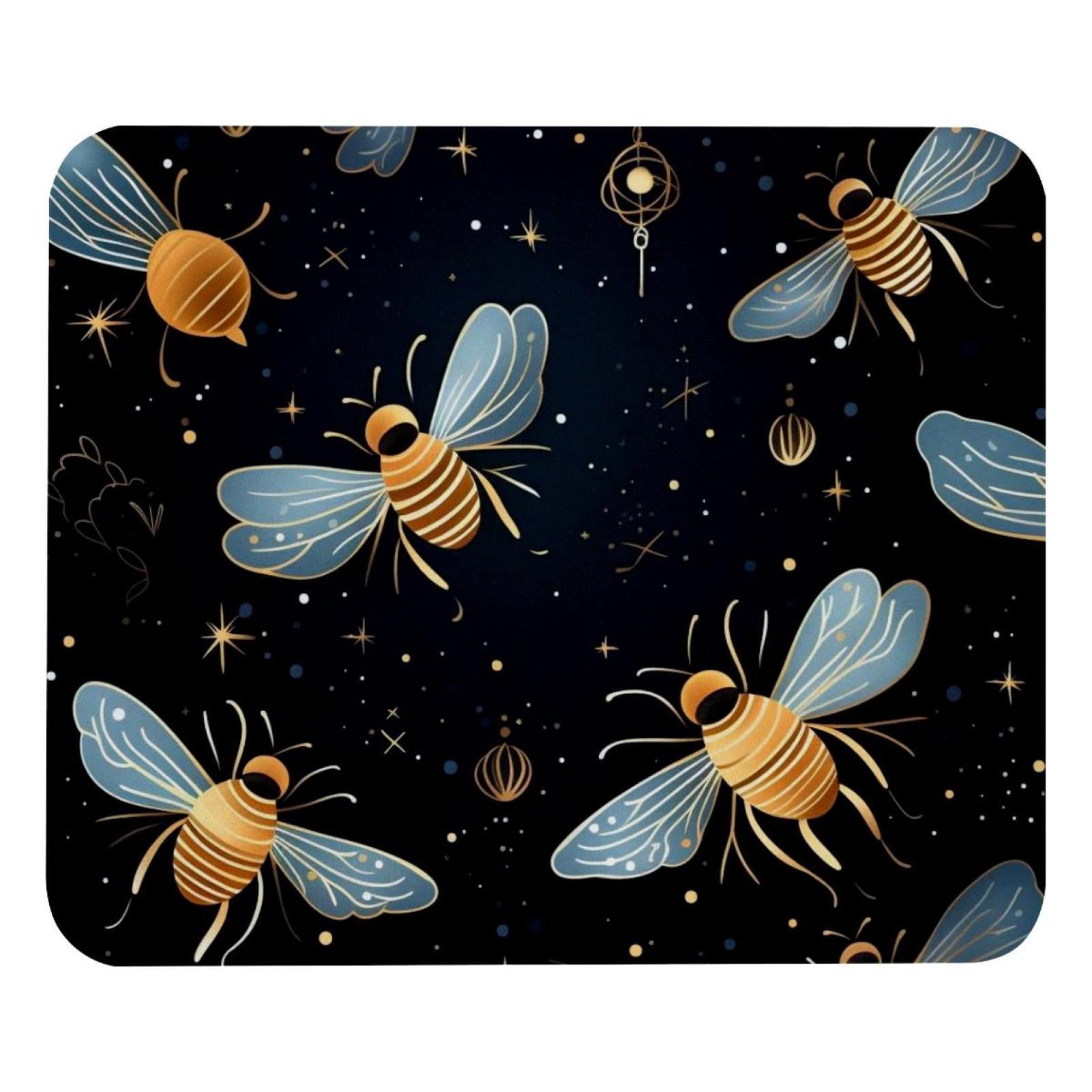Starry Bee Mouse Pad for Wireless Mouse Home Office Desk Laptop with ...