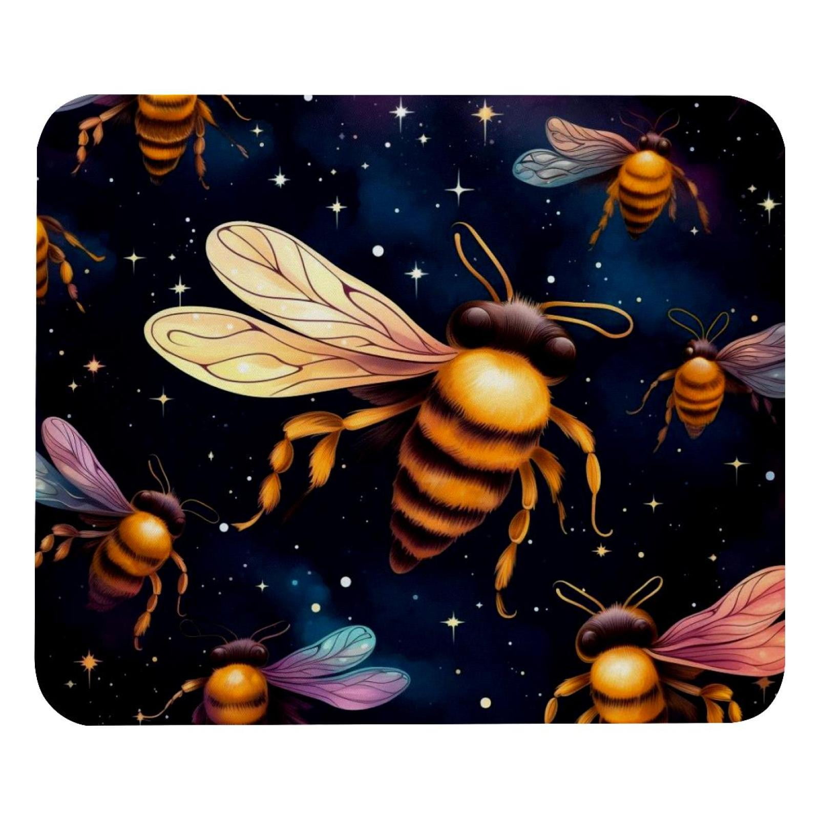 Starry Bee Mouse Pad for Wireless Mouse Home Office Desk Laptop with ...