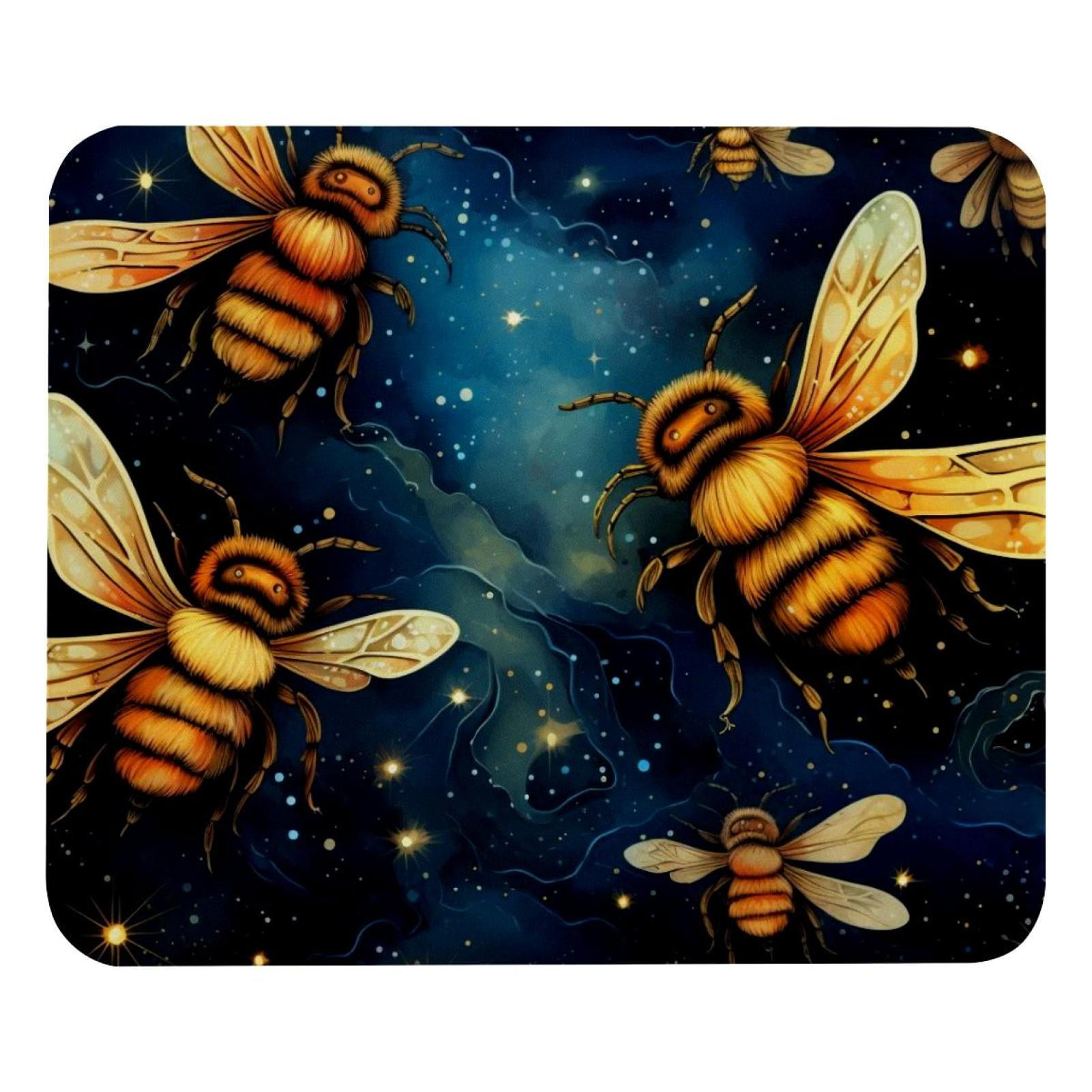 Starry Bee Mouse Pad for Wireless Mouse Home Office Desk Laptop with ...