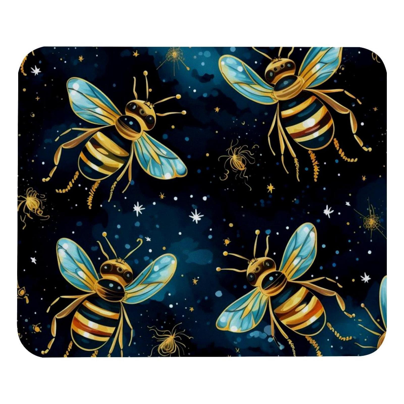 Starry Bee Mouse Pad for Wireless Mouse Home Office Desk Laptop with ...