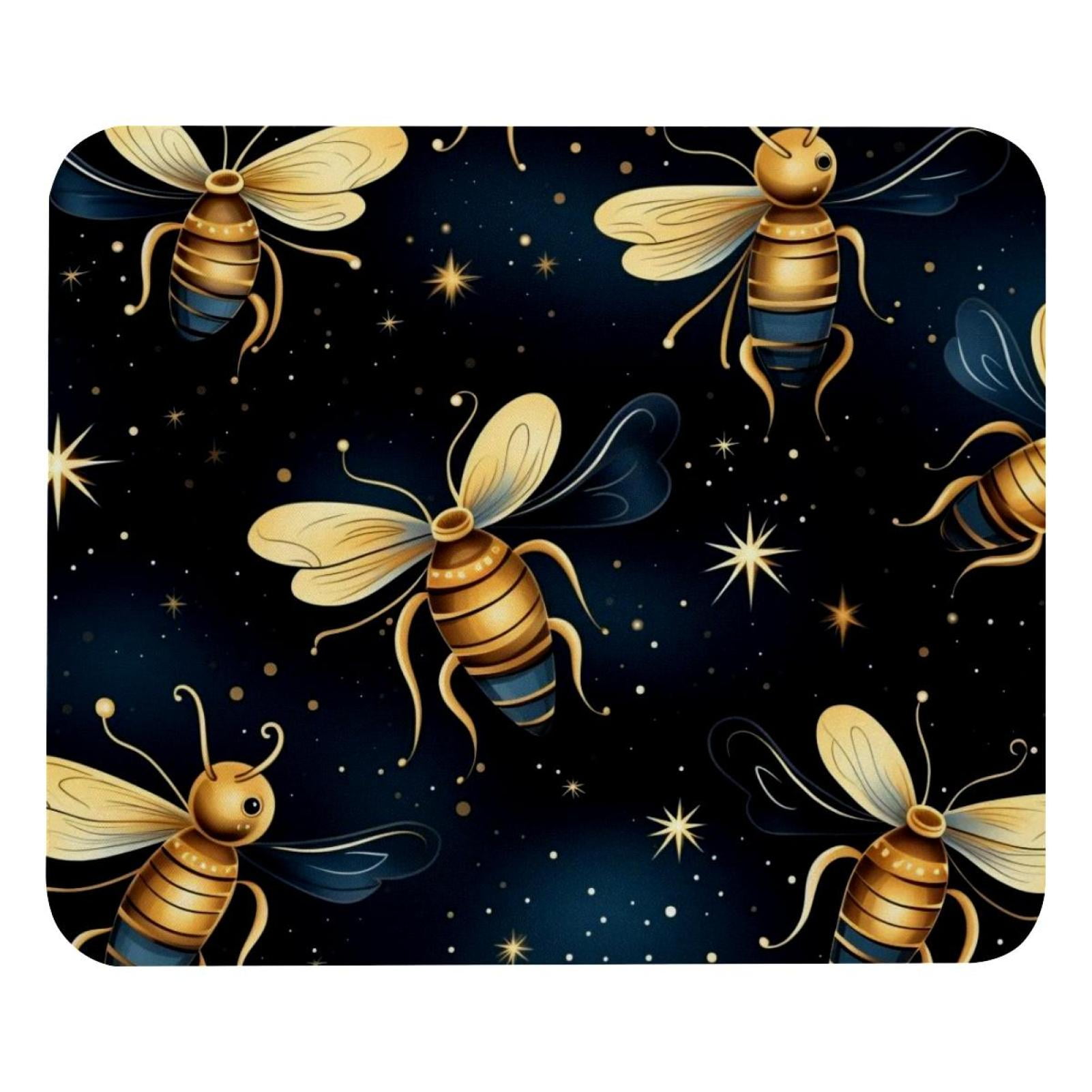 Starry Bee Mouse Pad for Wireless Mouse Home Office Desk Laptop with ...