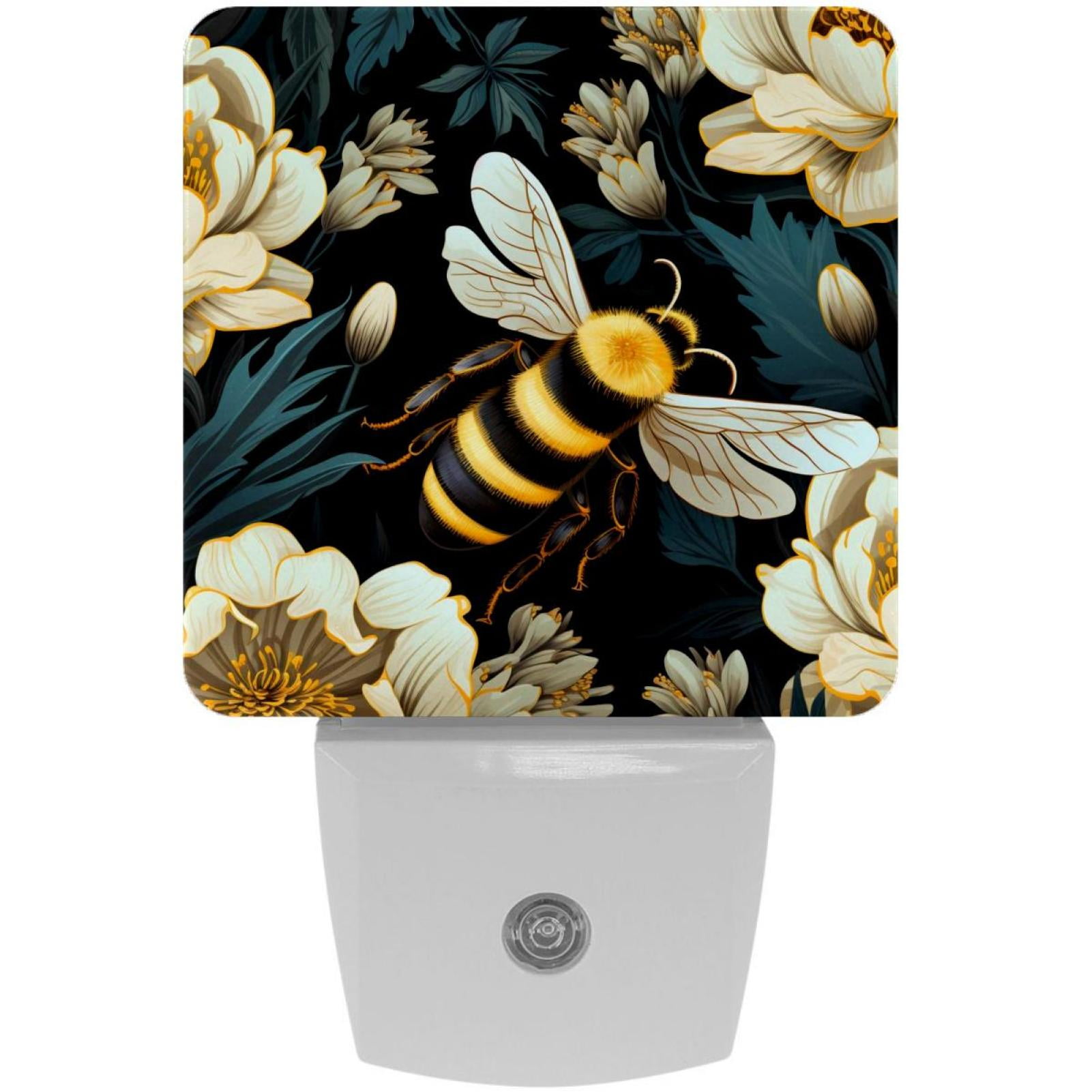 Starry Bee Square LED Night Lights - Small, Portable Lighting for Any ...