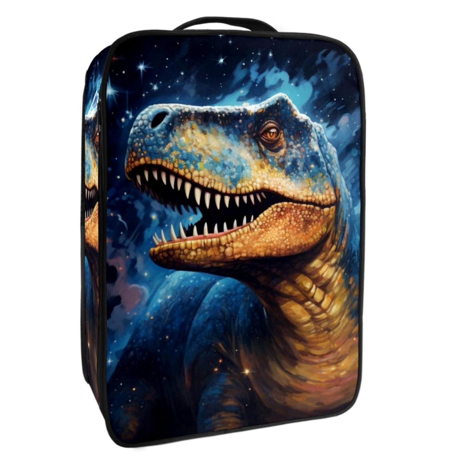 Starry Dinosaur Durable Polyester Shoe Containers, 23x31cm/9x12in Size ...