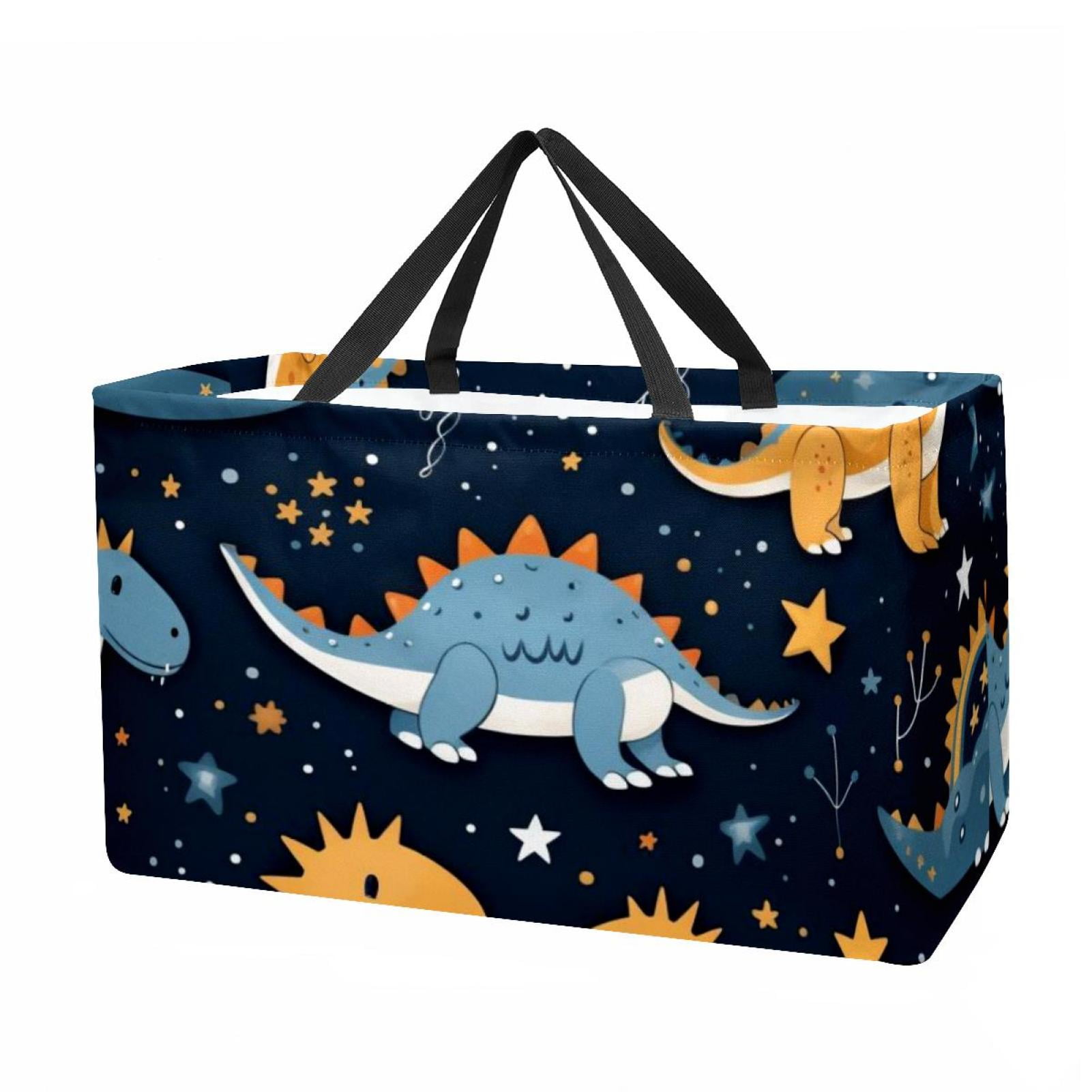 Starry Dinosaur Large Foldable Oxford Cloth Storage Bins: Versatile ...