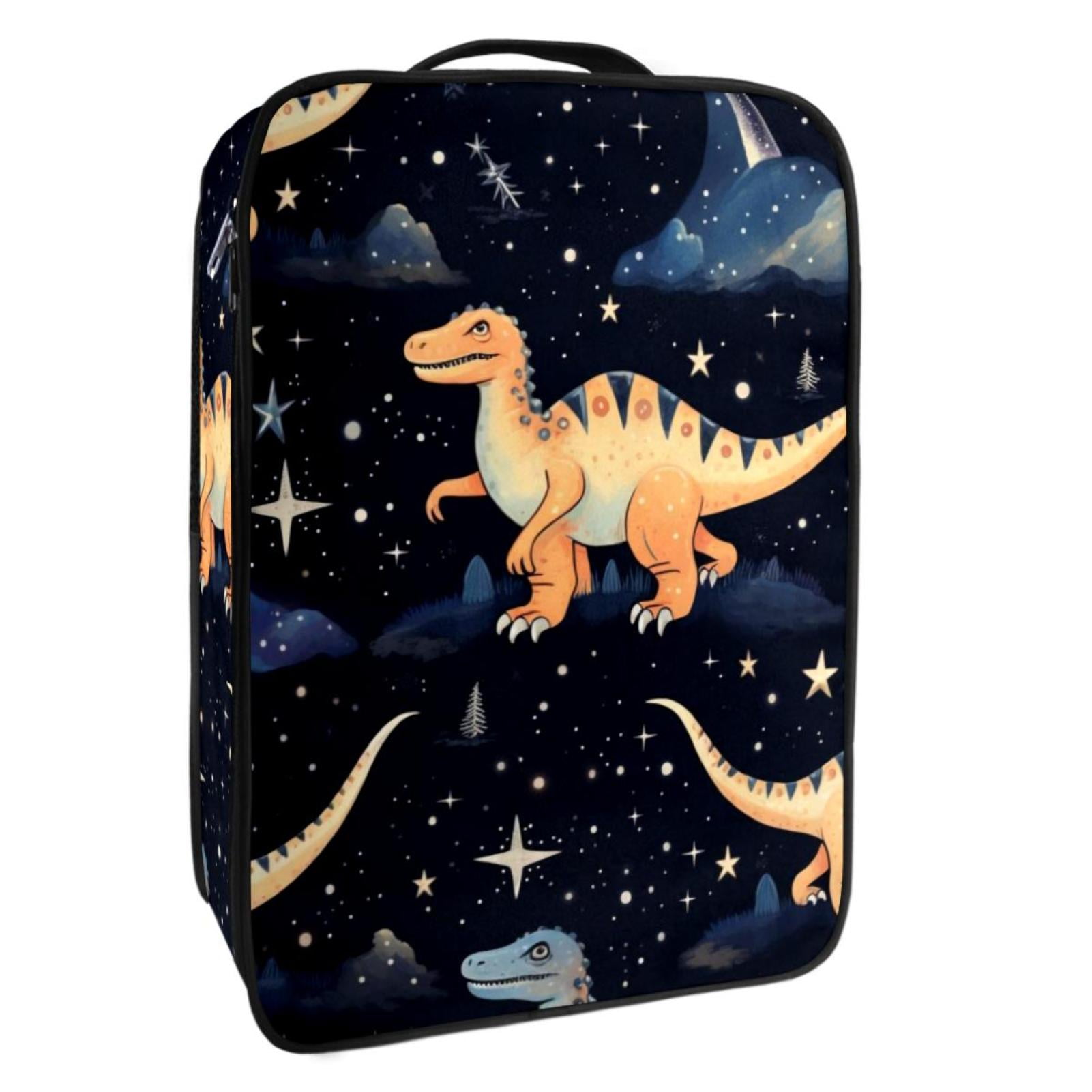 Starry Dinosaur Polyester Shoe Box Organizer Storage Container, 23x31cm ...