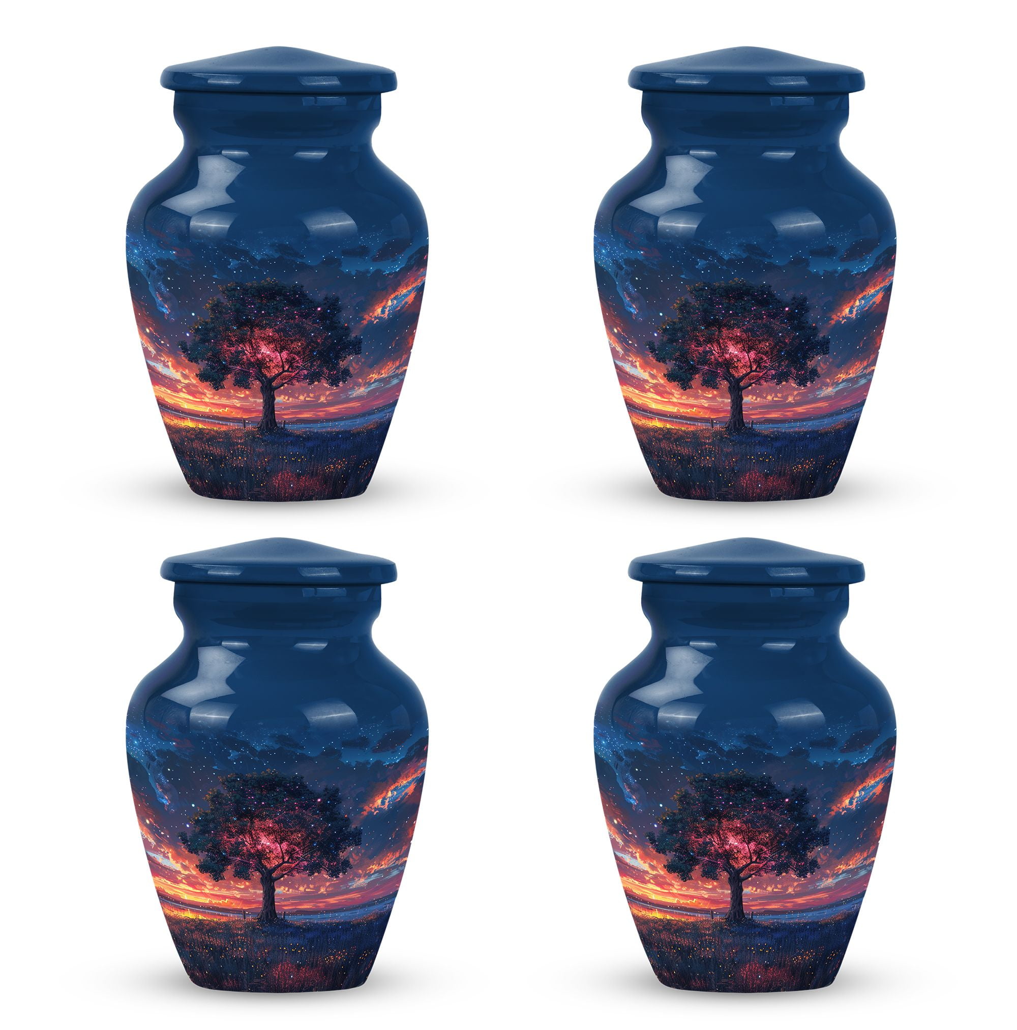 Starry Dusk Reverie Funeral Urns For Adult Ashes Men - Cremationurns ...