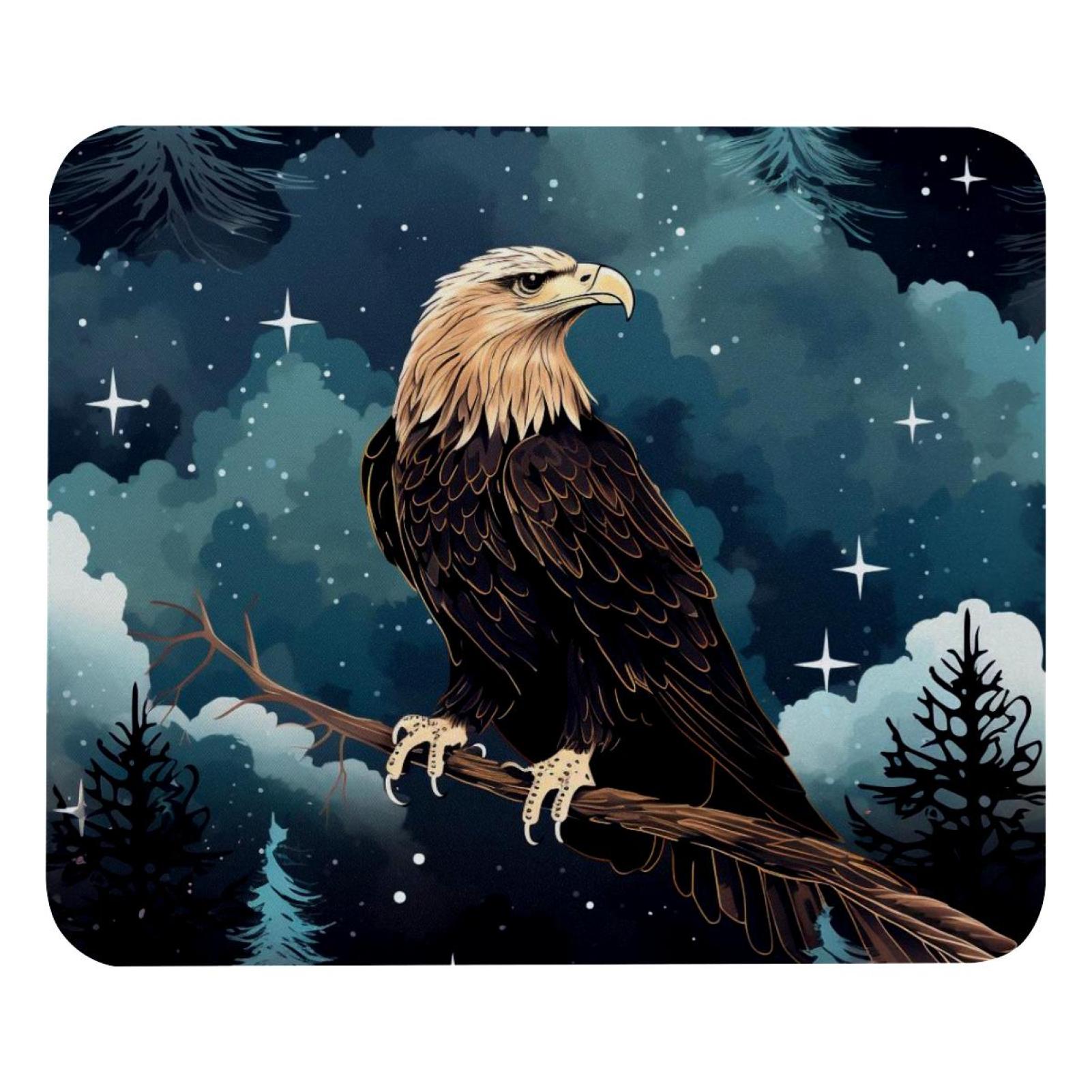 Starry Eagle Mouse Pad for Wireless Mouse Home Office Desk Laptop with Rubber Base - Walmart.com