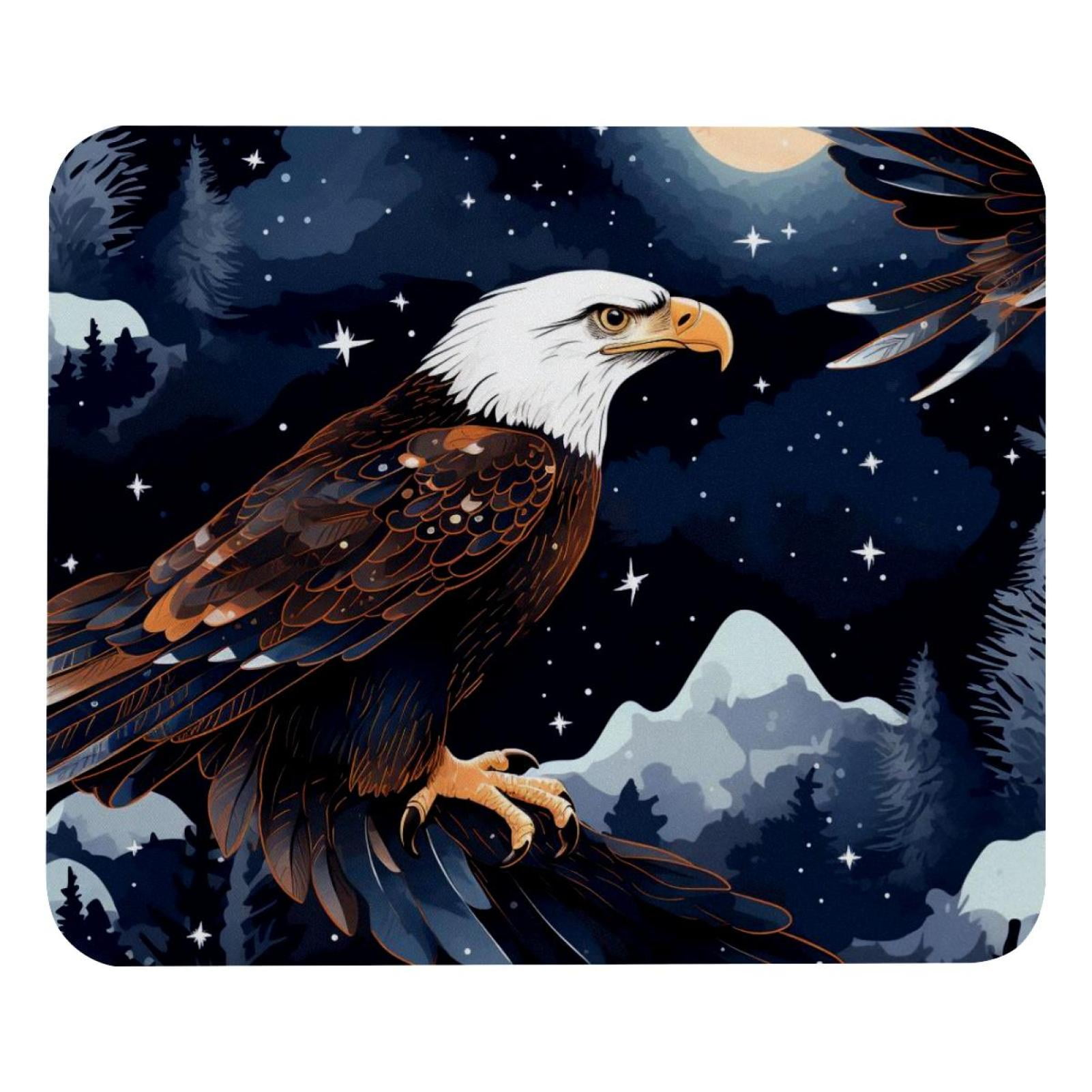Starry Eagle Mouse Pad for Wireless Mouse Home Office Desk Laptop with ...