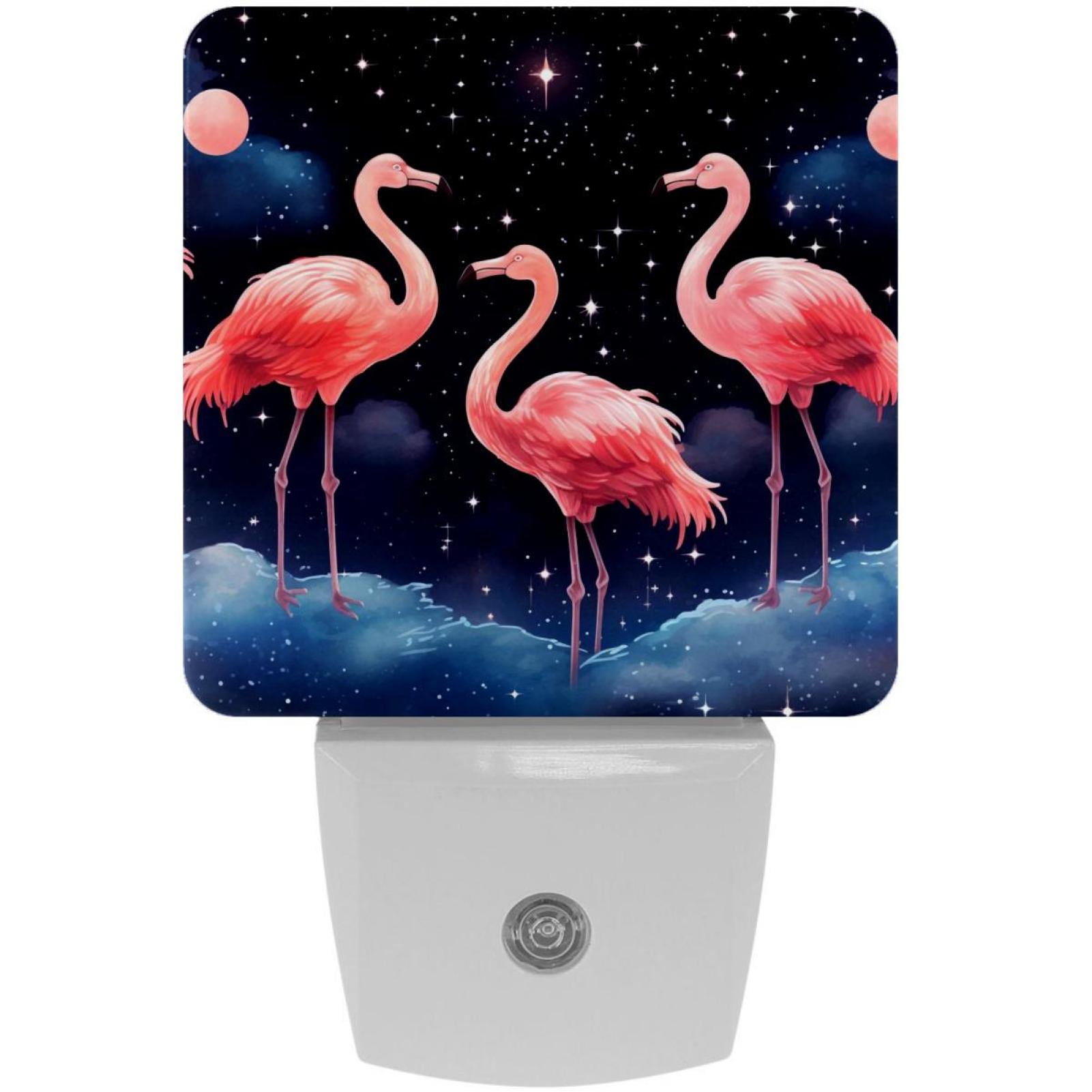 Starry Flamingos LED Square Night Lights: Energy-Efficient and Stylish ...