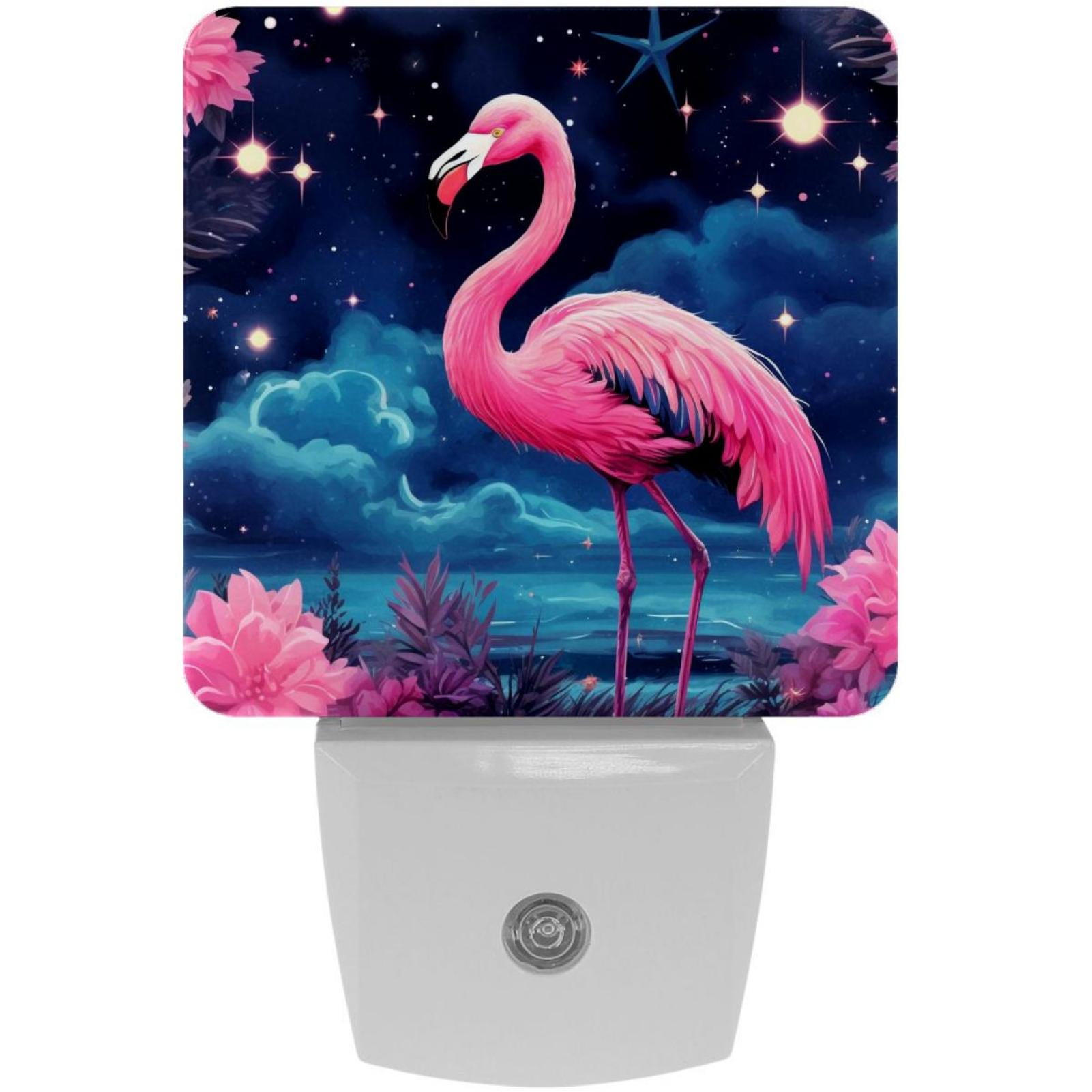 Starry Flamingos LED Square Night Lights: Energy-Efficient and Stylish ...