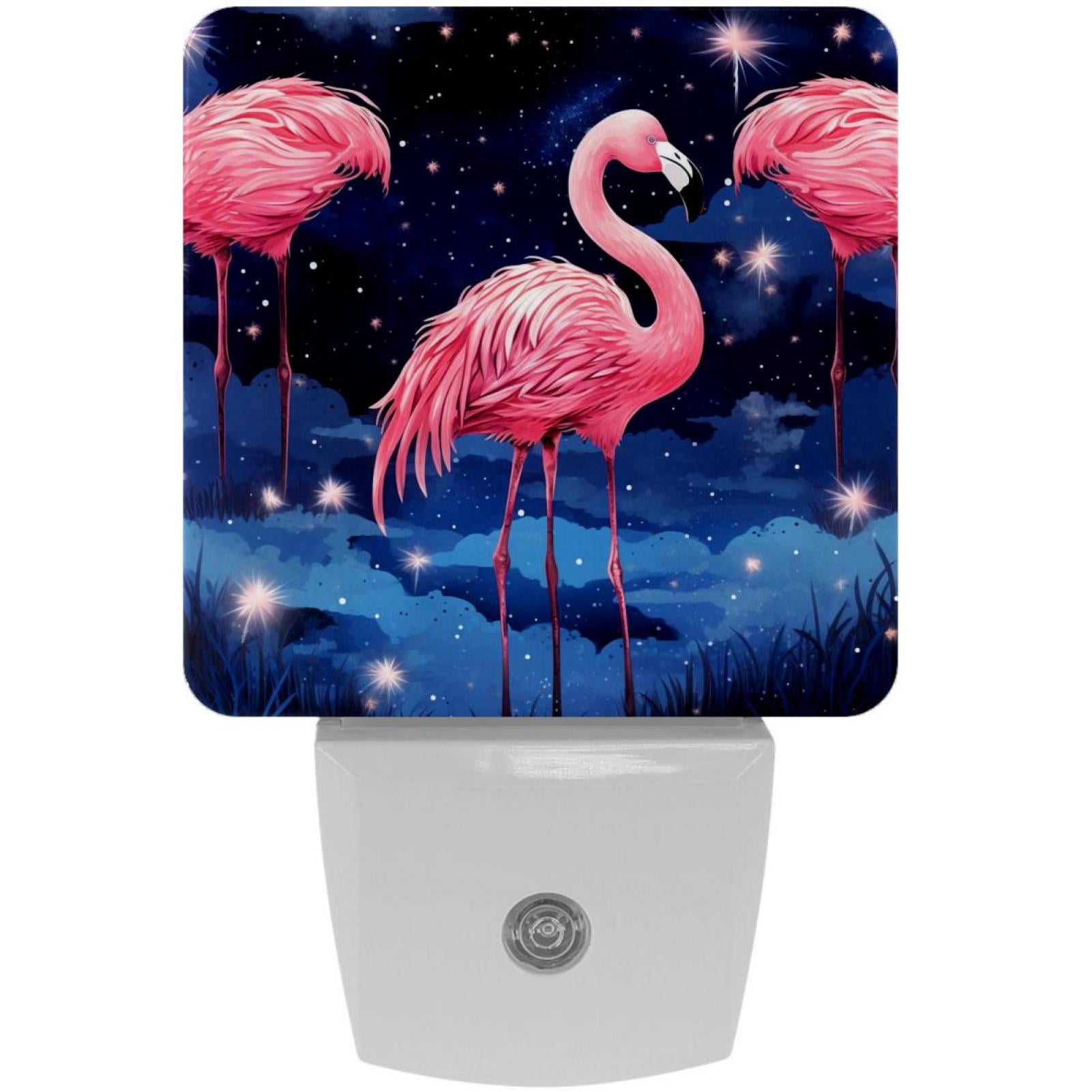 Starry Flamingos LED Square Night Lights: Energy-Efficient and Stylish ...