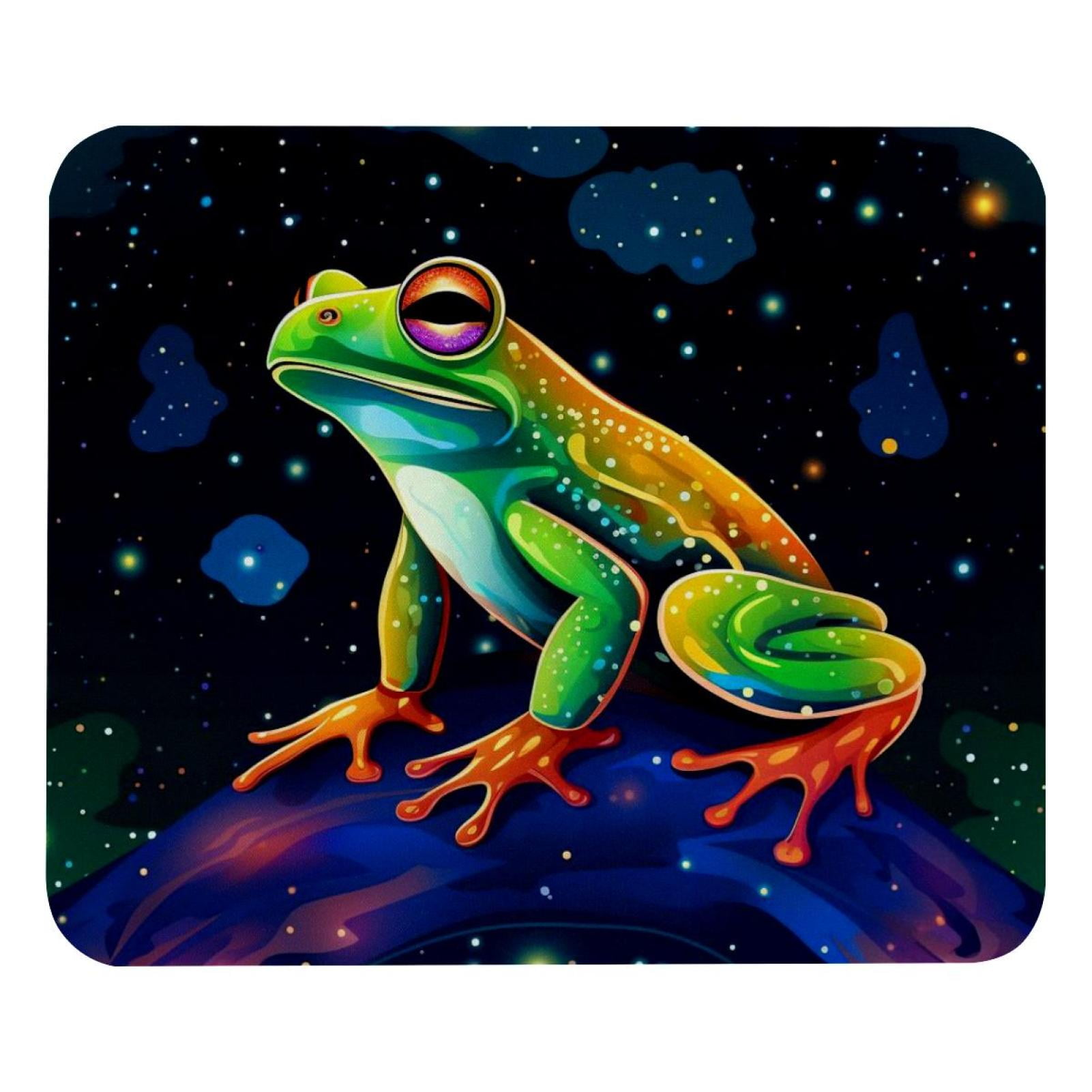 Starry Frog Computer Mouse Pad,Rubber Mouse Mat for Gaming, Office ...
