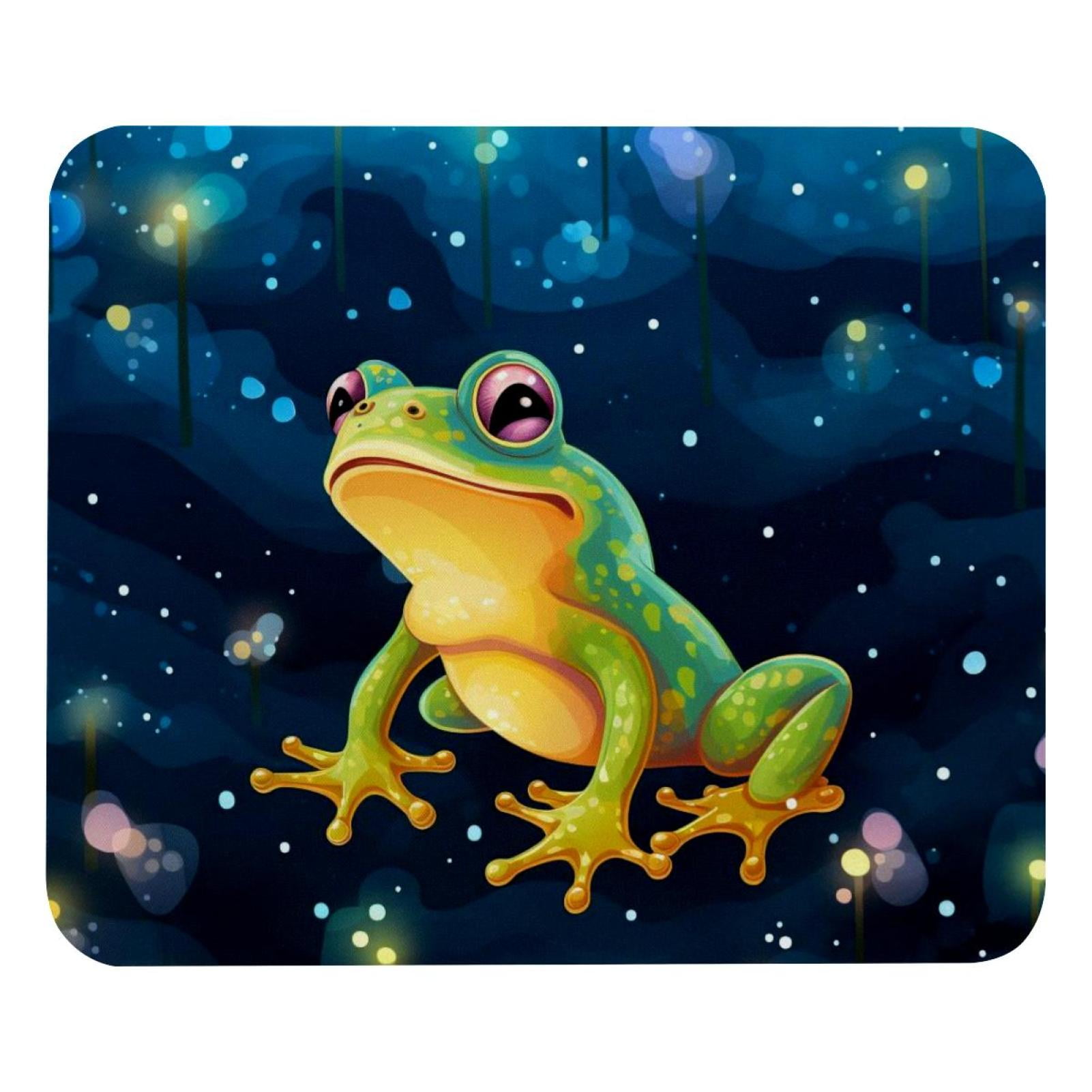 Starry Frog Computer Mouse Pad,Rubber Mouse Mat for Gaming, Office ...