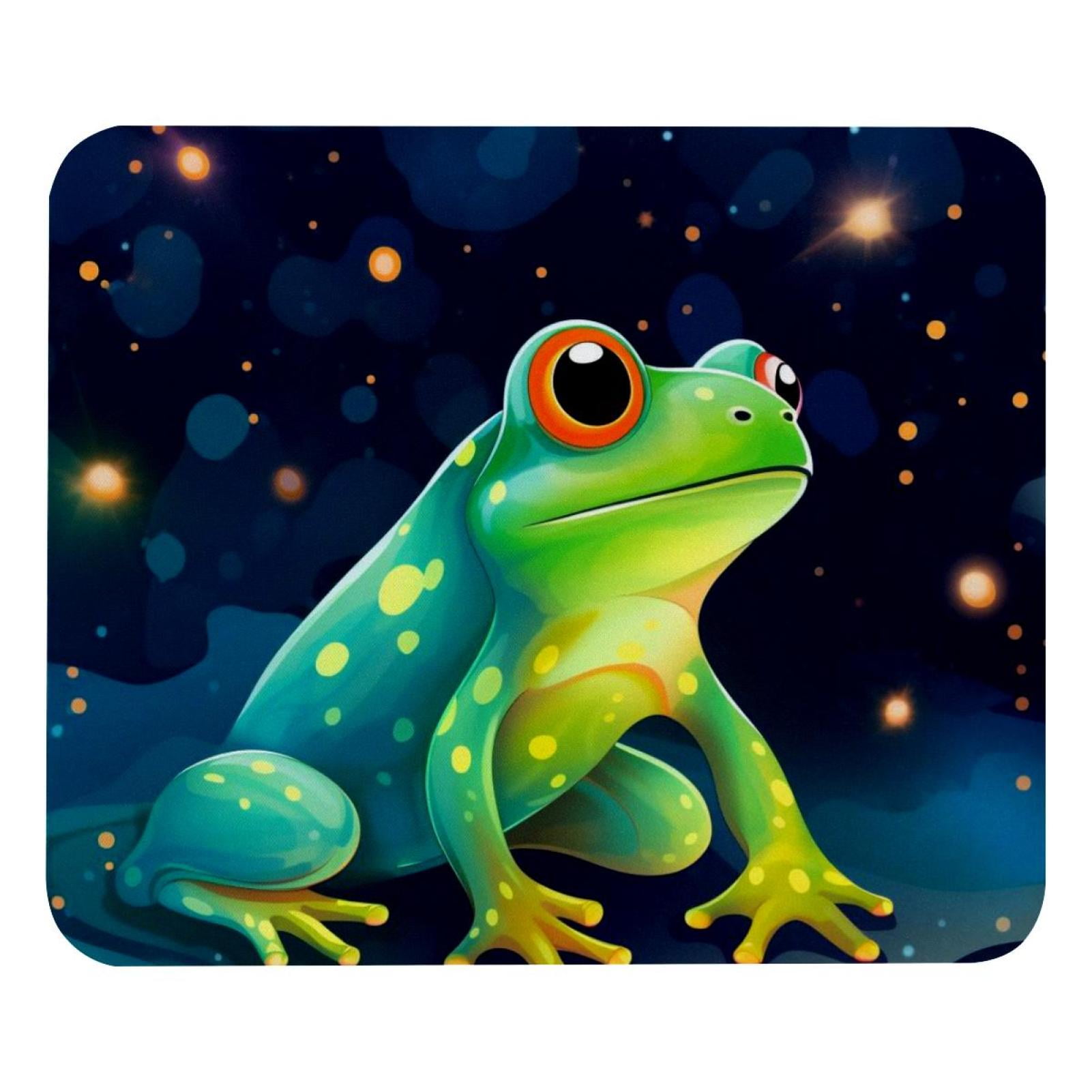 Starry Frog Computer Mouse Pad,Rubber Mouse Mat for Gaming, Office ...