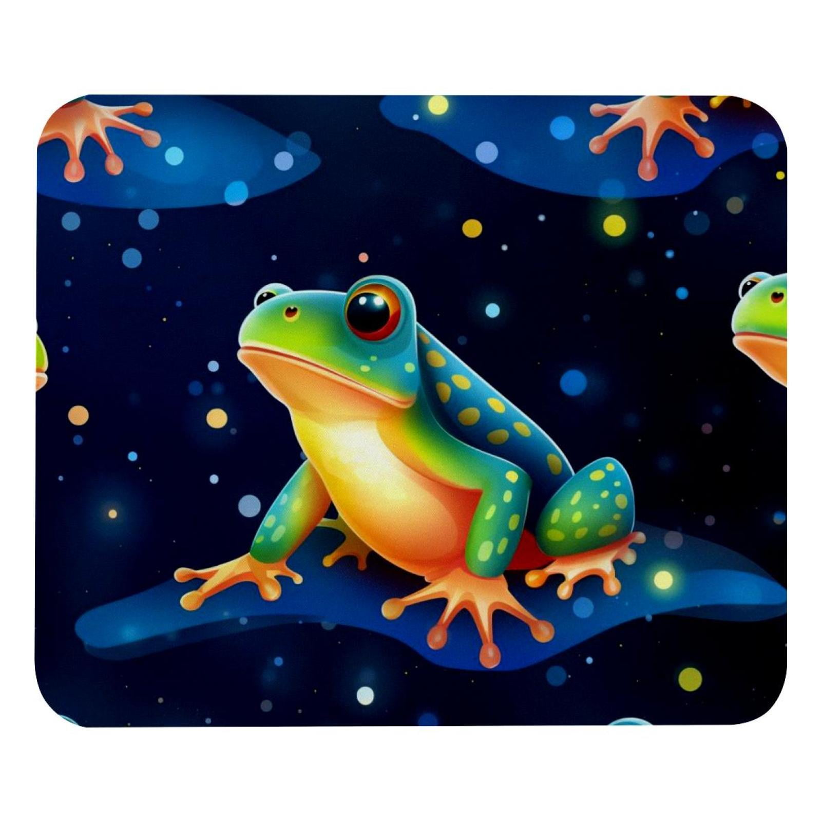 Starry Frog Computer Mouse Pad,Rubber Mouse Mat for Gaming, Office ...