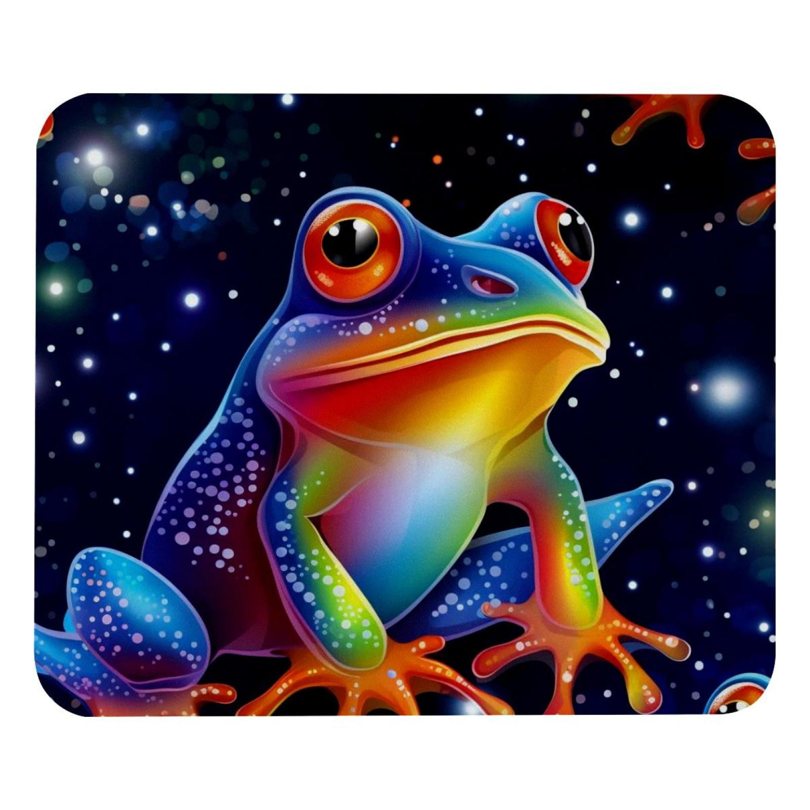 Starry Frog Mouse Pad, Rubber Base Computer Mouse Pads for Wireless Mouse - Walmart.com