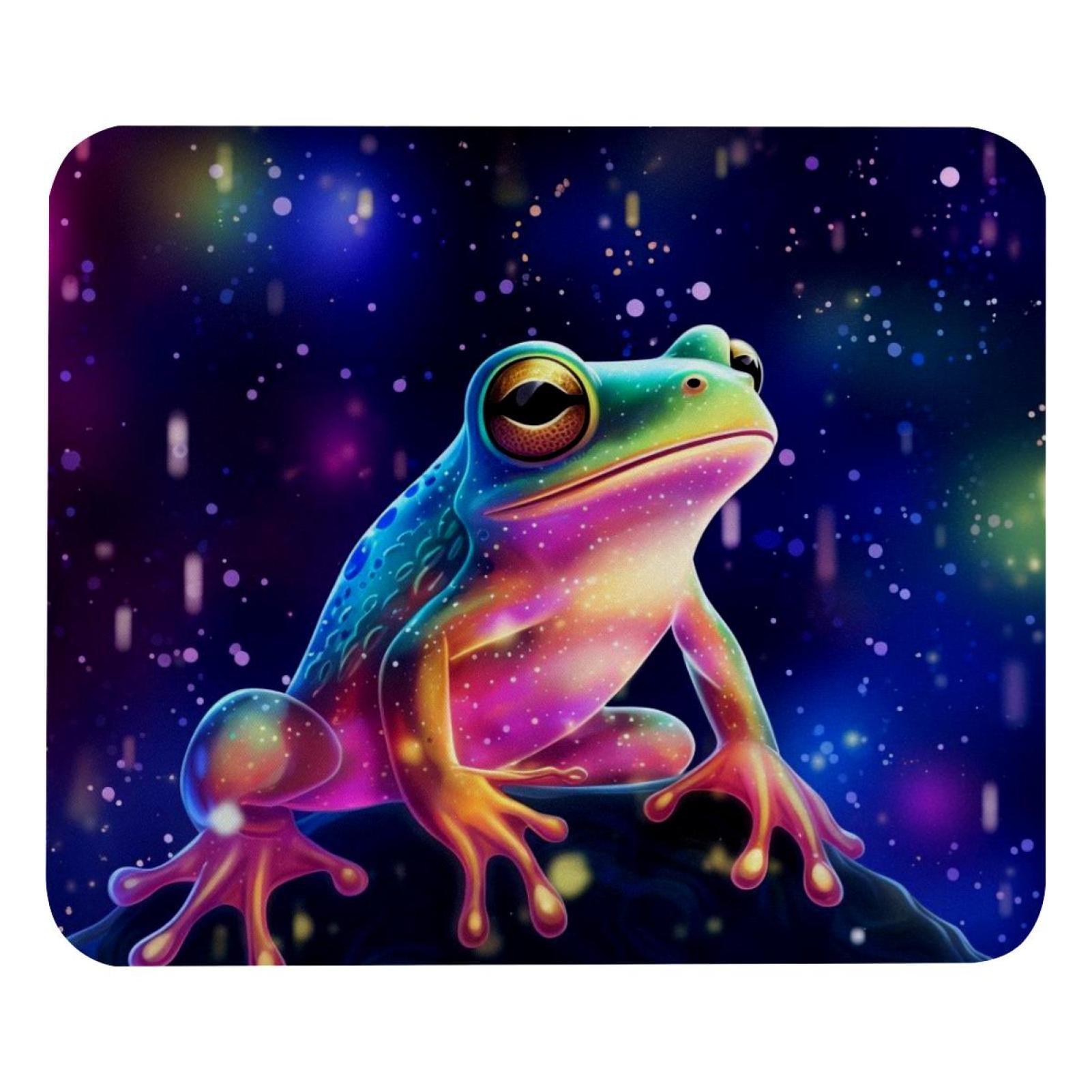 Starry Frog Mouse Pad, Rubber Base Computer Mouse Pads for Wireless ...