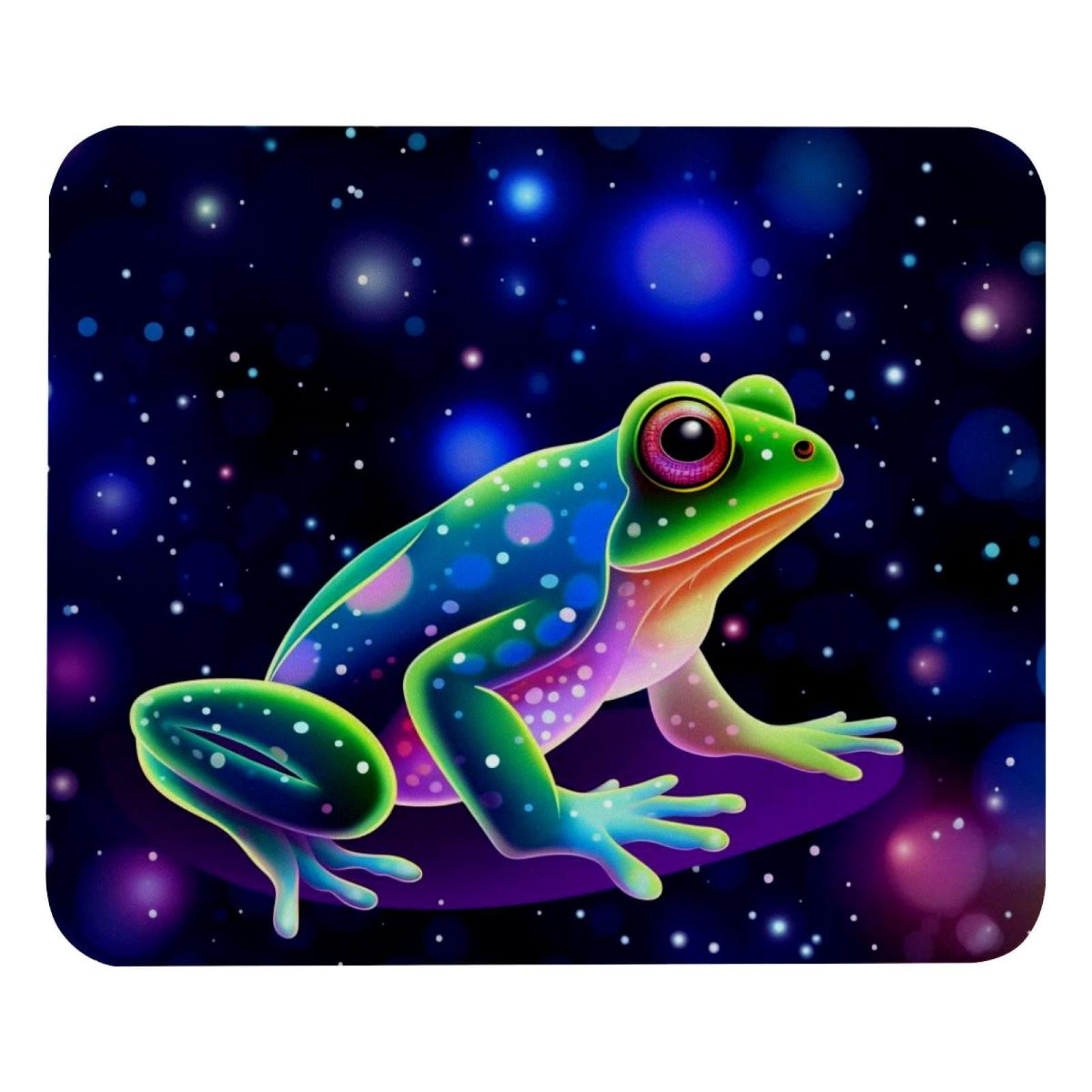Starry Frog Mouse Pad for Wireless Mouse Home Office Desk Laptop with ...
