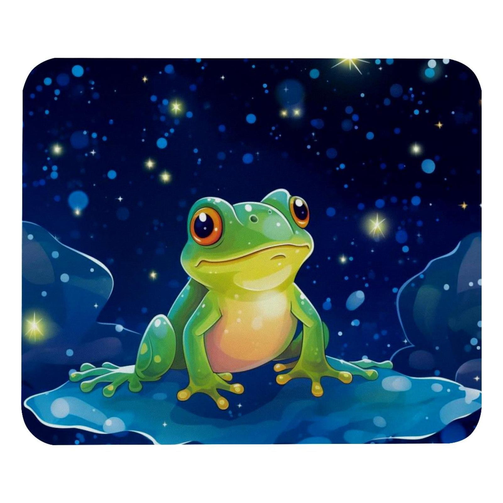 Starry Frog Mouse Pad for Wireless Mouse Home Office Desk Laptop with ...