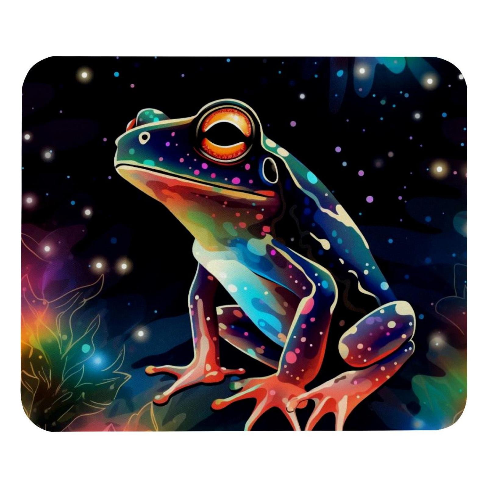 Starry Frog Mouse Pad for Wireless Mouse Home Office Desk Laptop with ...