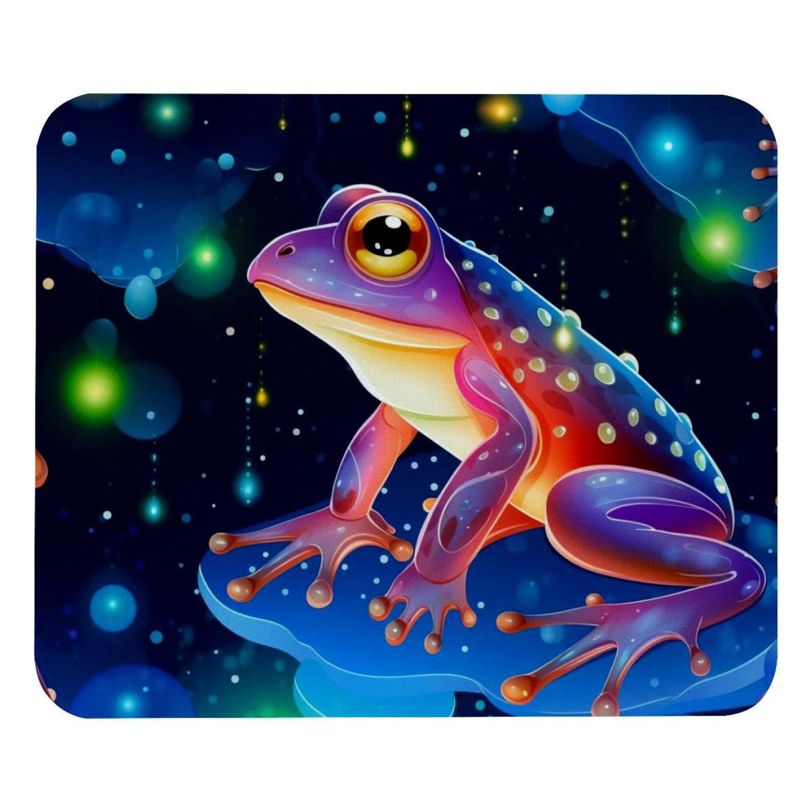 Starry Frog Mouse Pad for Wireless Mouse Home Office Desk Laptop with ...