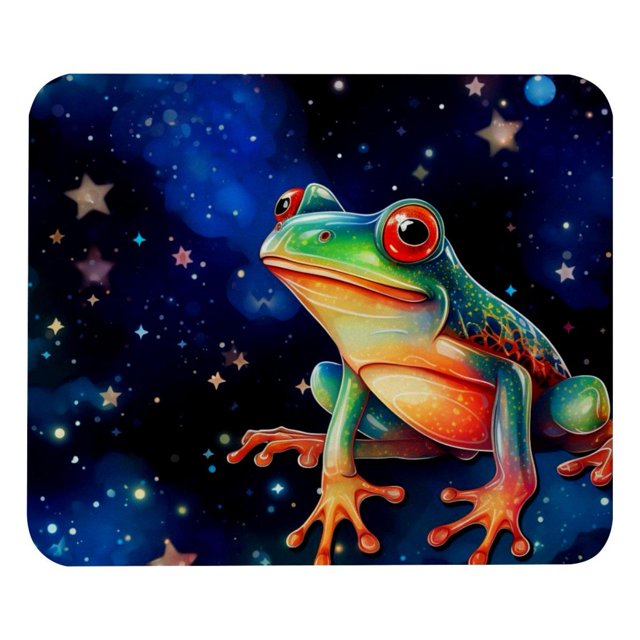 Starry Frog Mouse Pad for Wireless Mouse Home Office Desk Laptop with ...