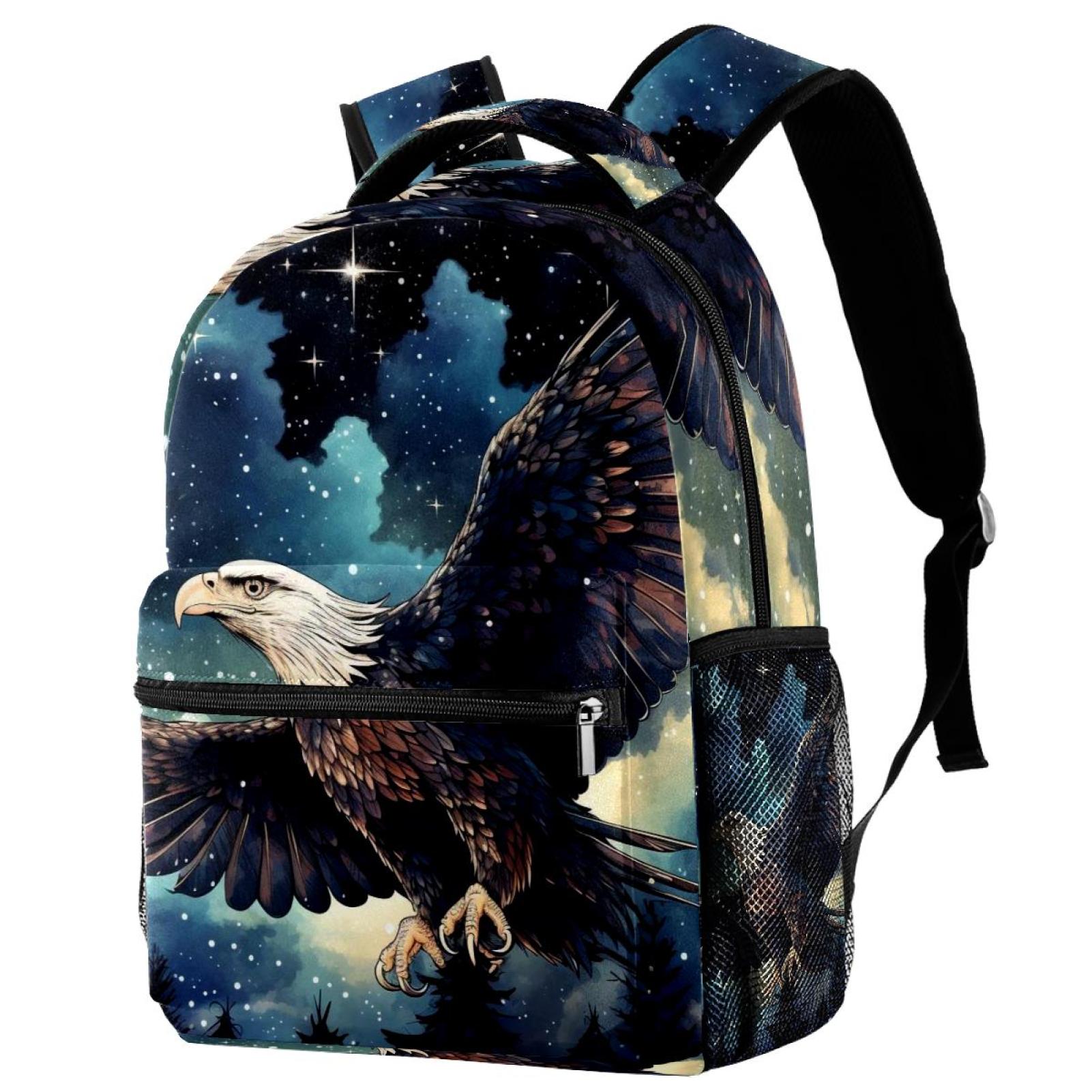Starry Hawk Funny Lightweight Backpacks Roomy Interior, Casual Backpack ...