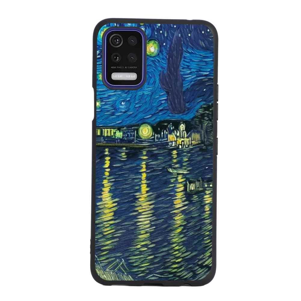 Starry-Night-119 phone case for LG K62 for Women Men Gifts,Soft ...