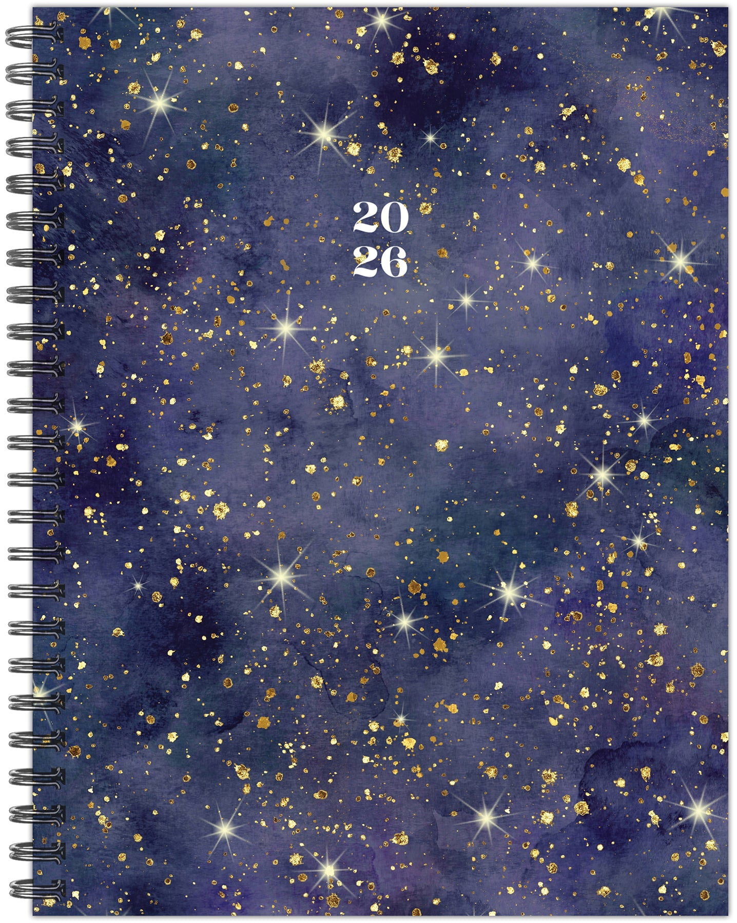 Starry Night 2026 6.5" x 8.5" Weekly Monthly Softcover Planner ...