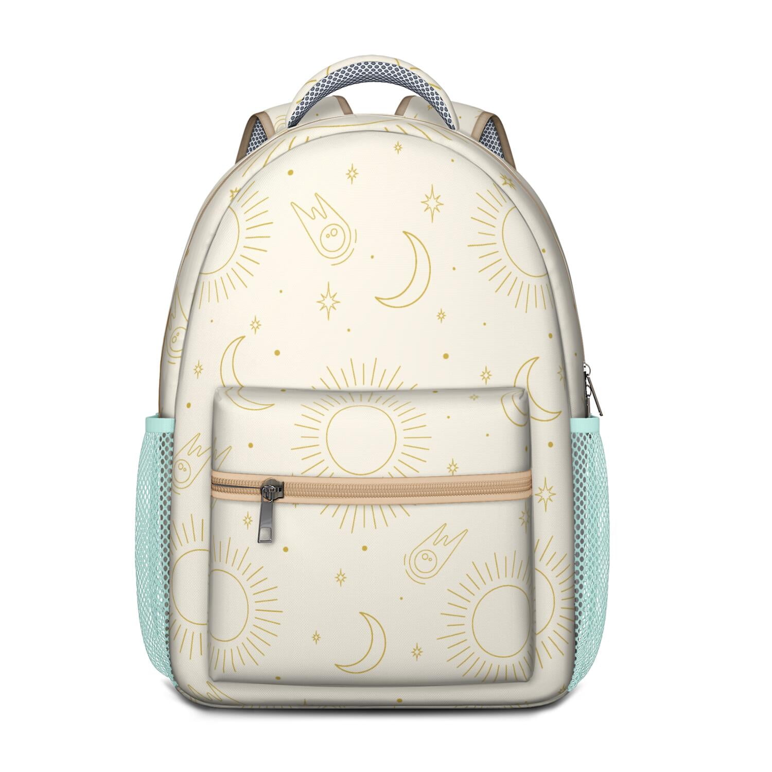Starry Night Aesthetic Waterproof Backpack for College Students ...
