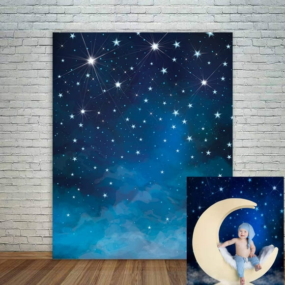 Starry Night Photo Booth Backdrop
