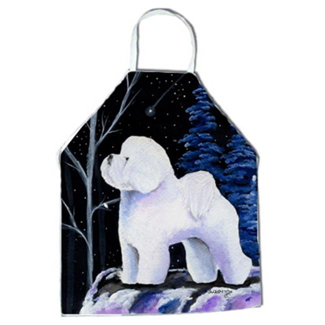 Starry Night Bichon Frise Apron - 27 x 31 in. - Walmart.com