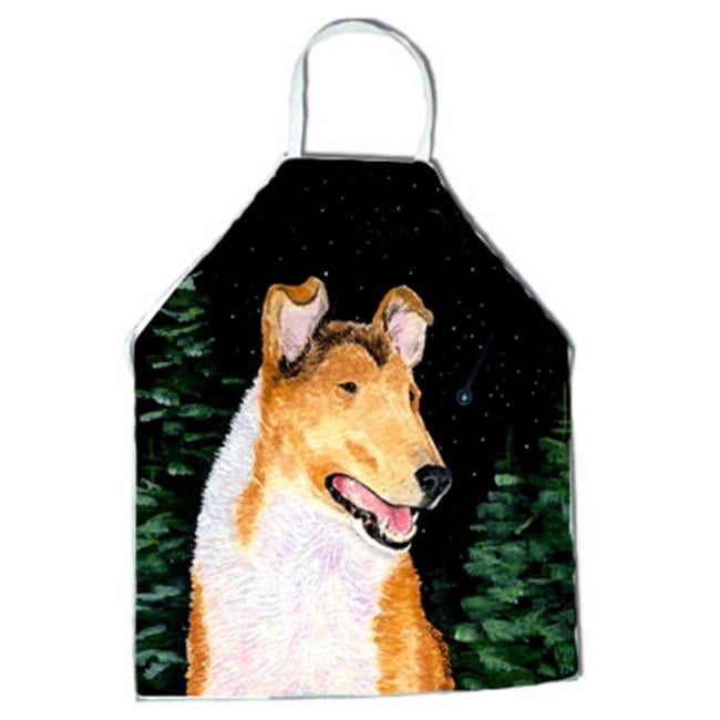 Starry Night Collie Smooth Apron - 27 x 31 in. - Walmart.com