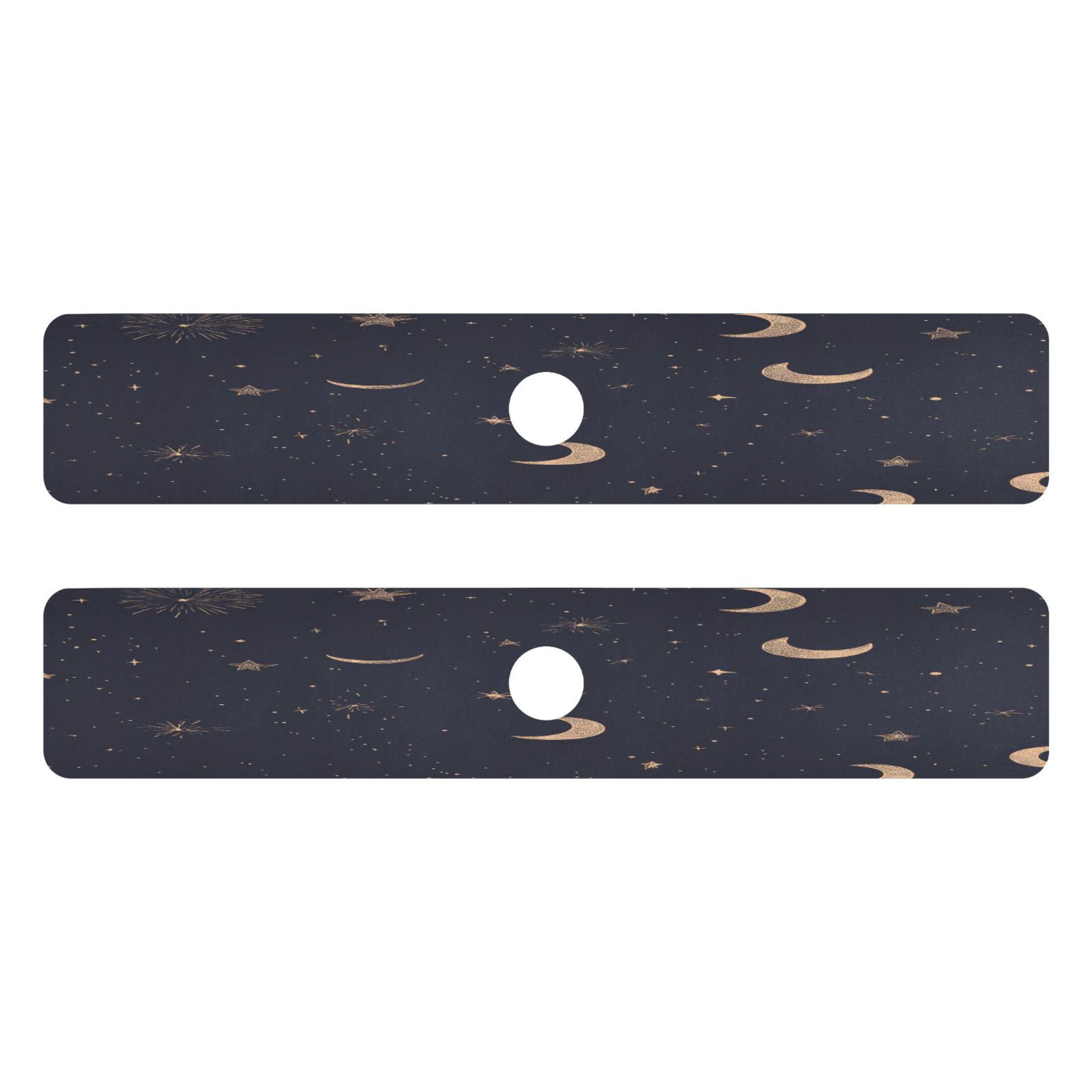 Starry Night Extra Long Silicone Algae Sink Mat 30x5.4in 2 Pack ...
