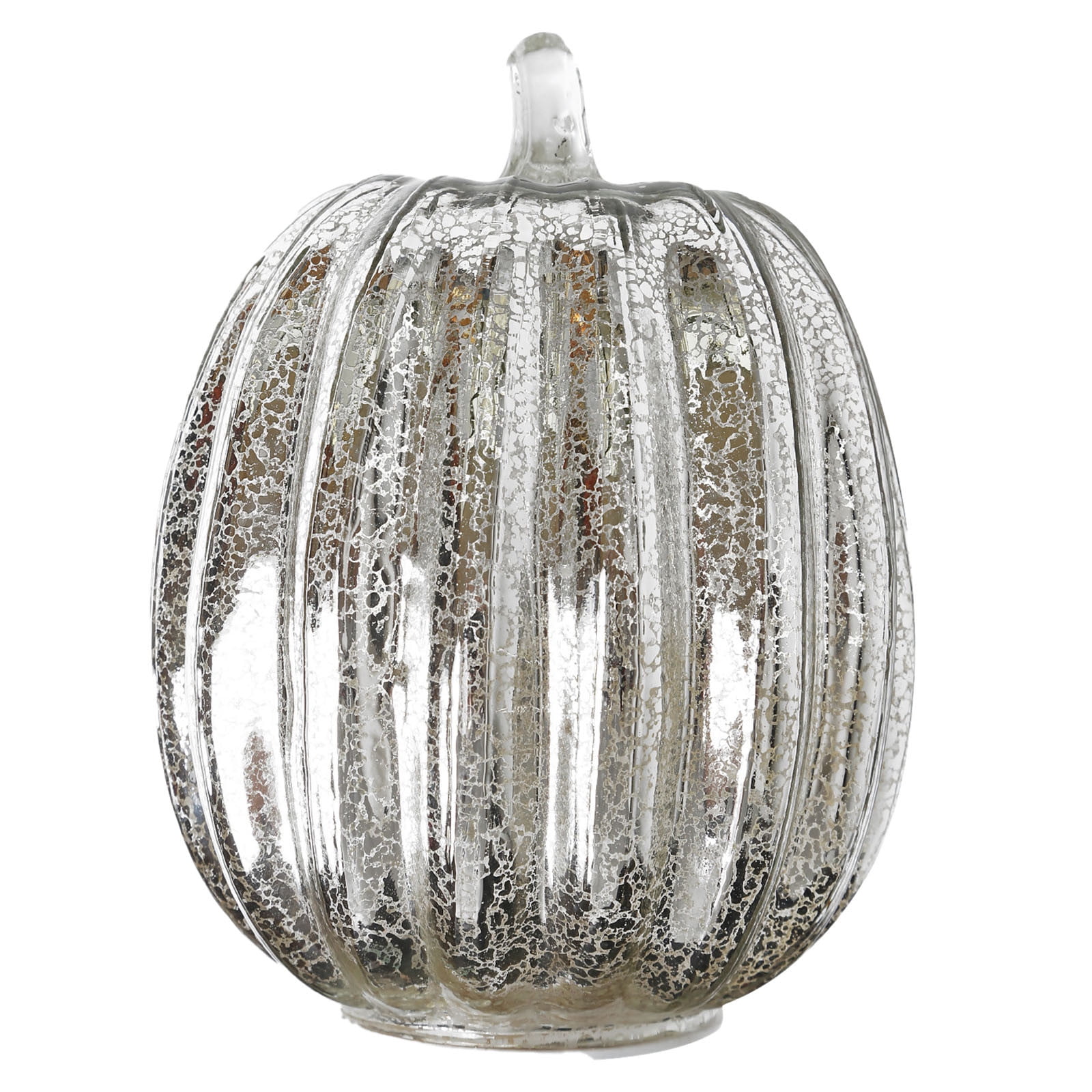 Starry Night Glass Pumpkins - Illuminated LED Fall Decor with Auto ...