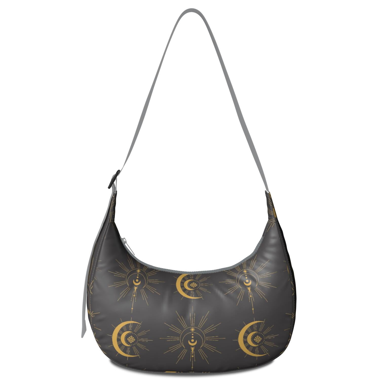 Starry Night Gothic Celestial Crossbody Bag, Astrology Sun and Moon ...