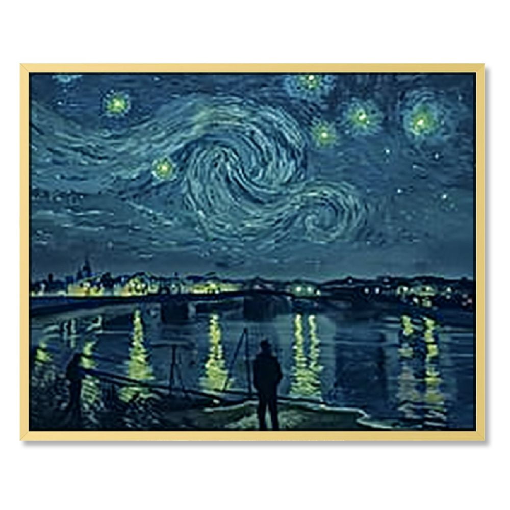 Starry Night Over the Rhone by Van Gogh Classic Oil Paintings Modern ...