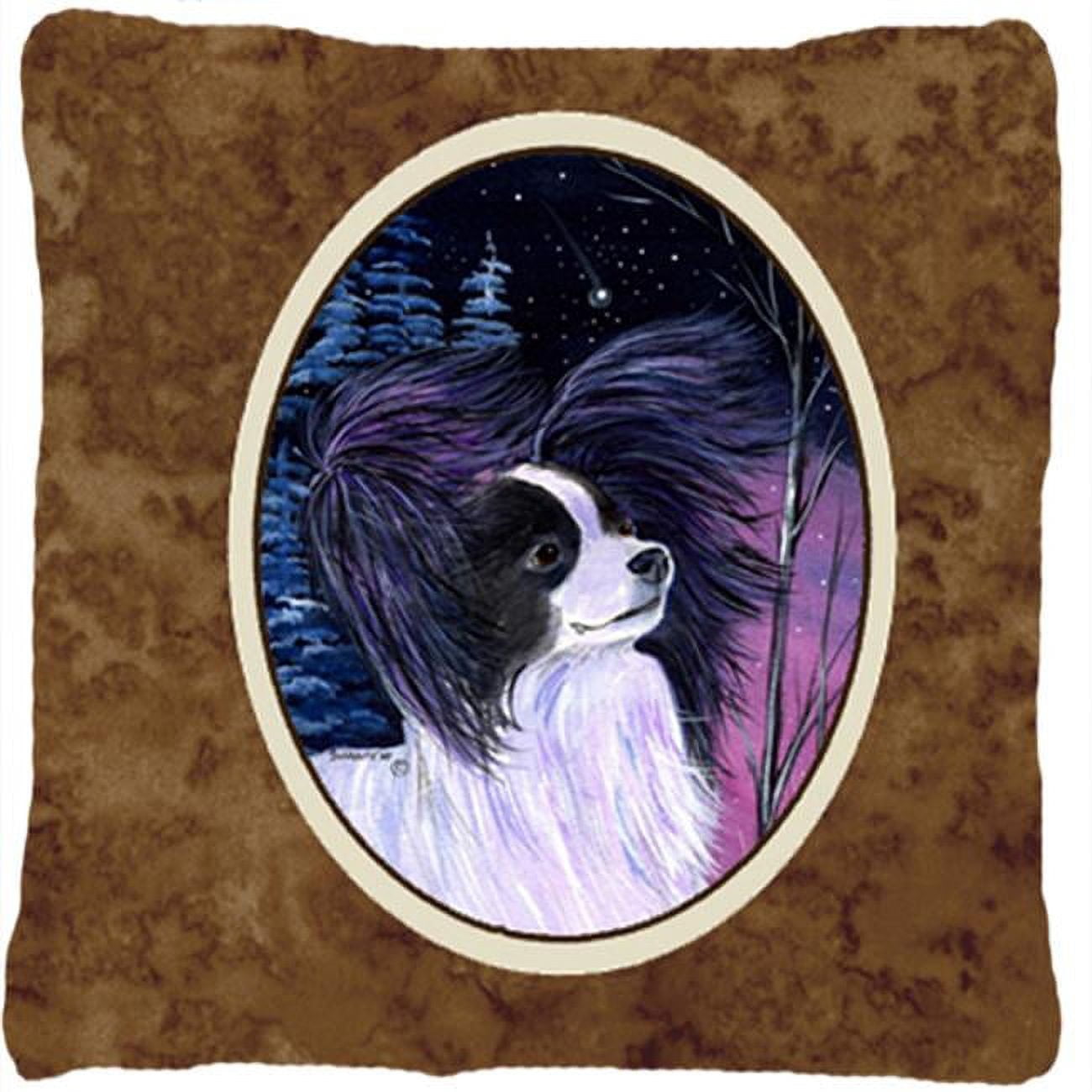 Starry Night Papillon Decorative Indoor & Outdoor Fabric Pillow ...