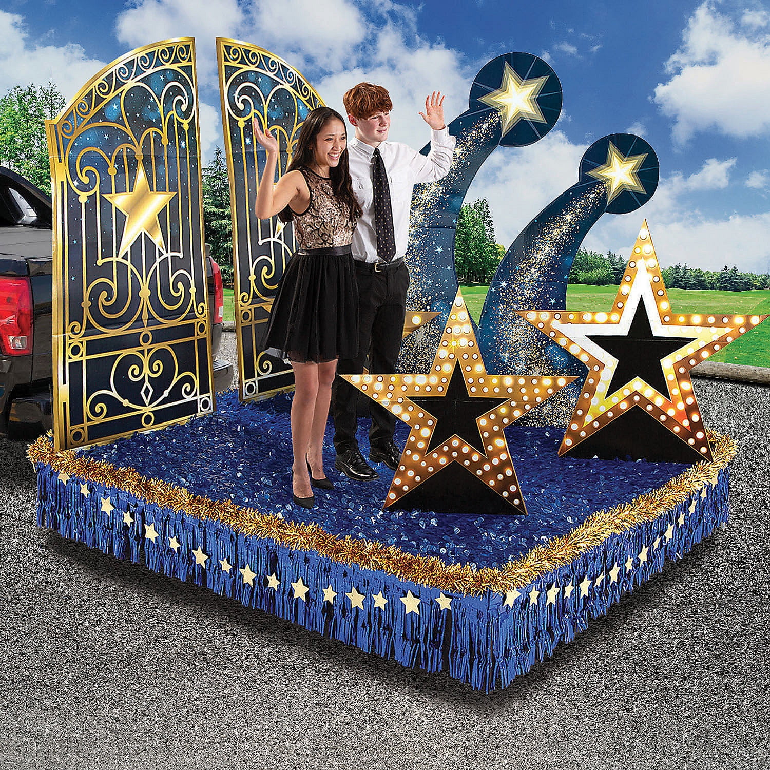 Starry Night Parade Float Decorating Kit - 17 Pieces - Walmart.com
