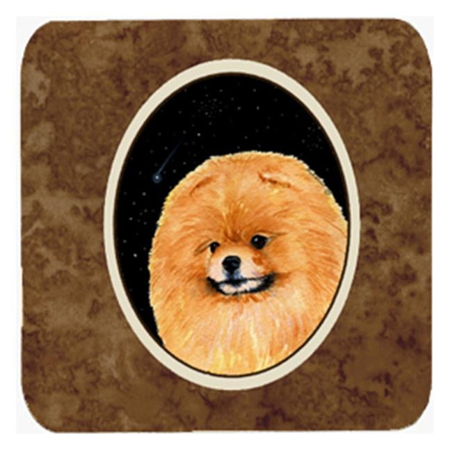 Starry Night Pomeranian Foam Coasters- Set Of 4 - Walmart.com