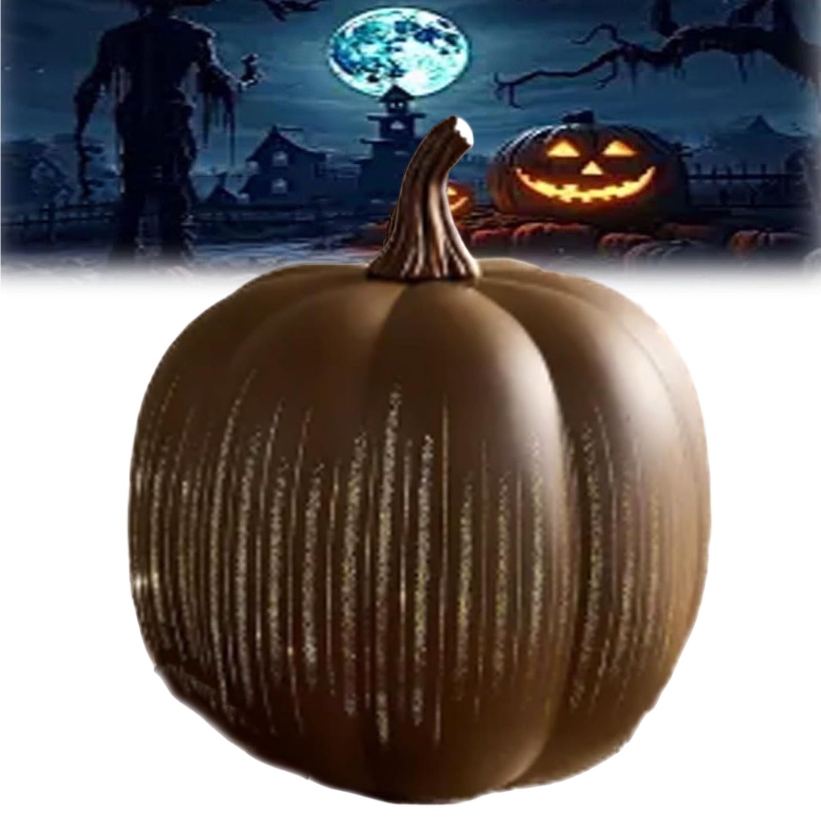 Starry Night Pumpkins Illuminated Twinkle LED Light Pumpkins Lighted ...