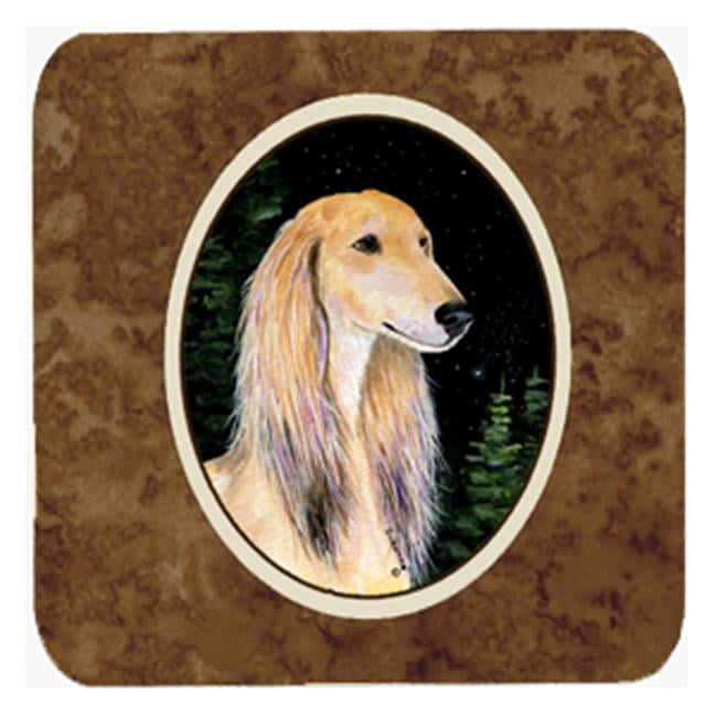 Starry Night Saluki Foam Coasters, Set Of 4 - Walmart.com